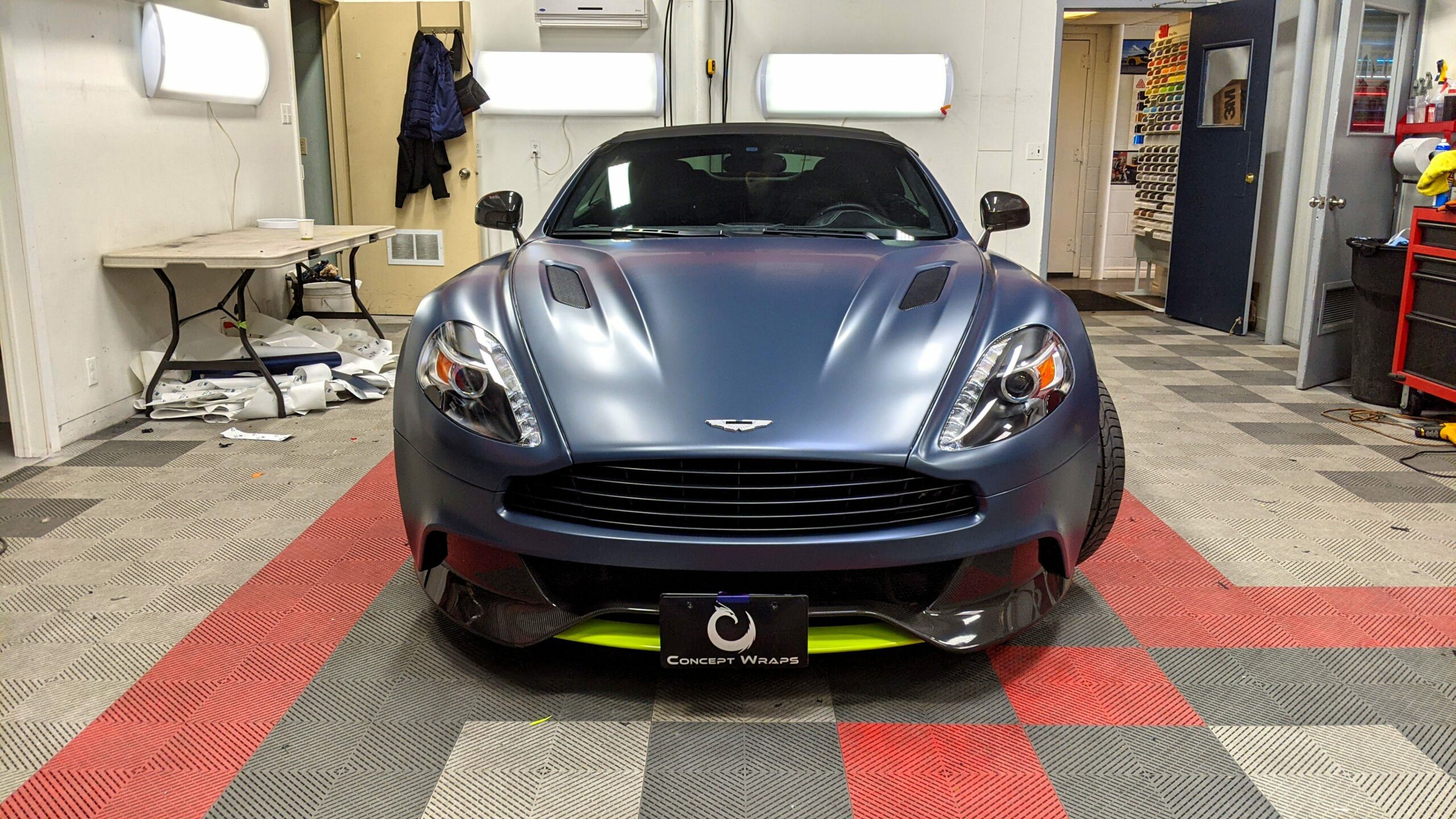 Aston Martin Vanquish Thundercloud - Concept Wraps