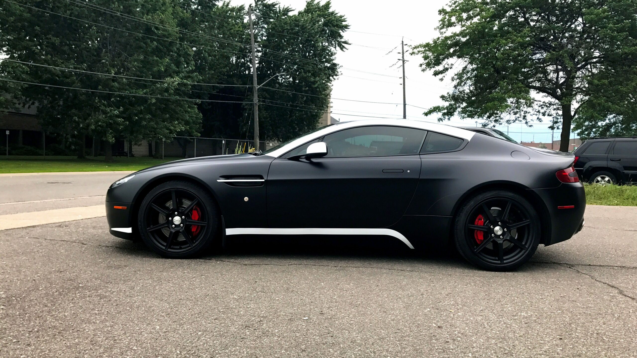 Aston Martin Vantage Matte Black - Concept Wraps