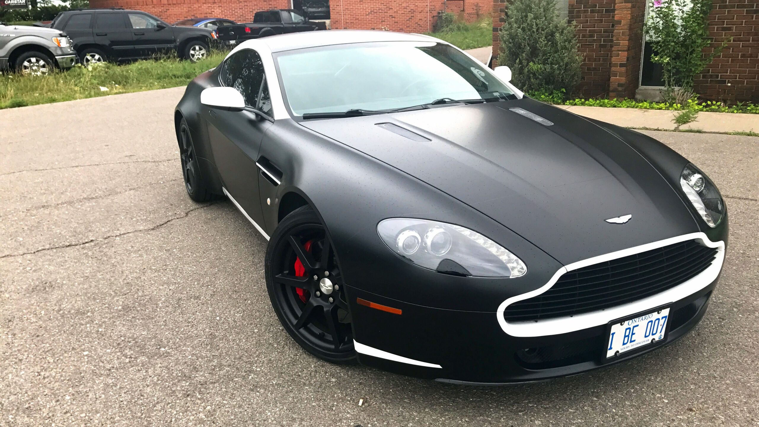 Aston Martin Vantage Matte Black - Concept Wraps