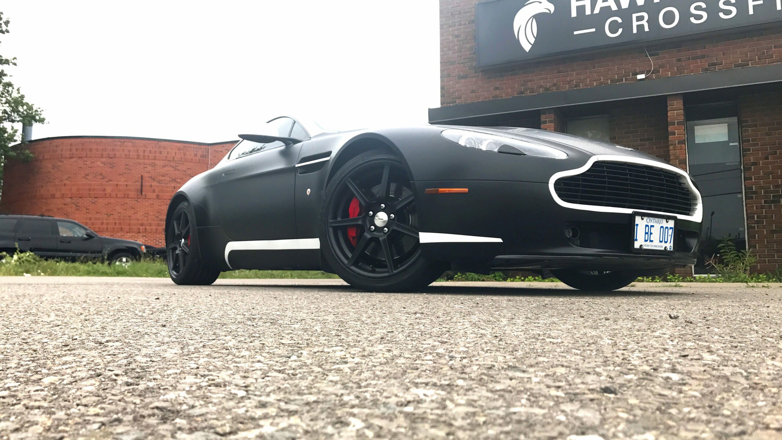 Aston Martin Vantage Matte Black - Concept Wraps