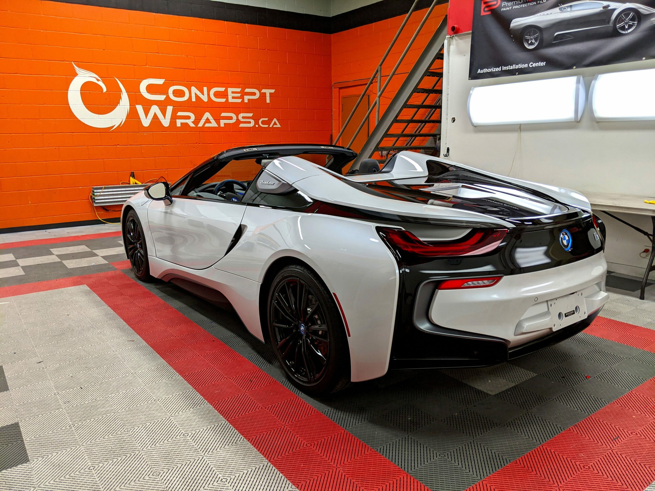 Audi R8 Satin White - Concept Wraps