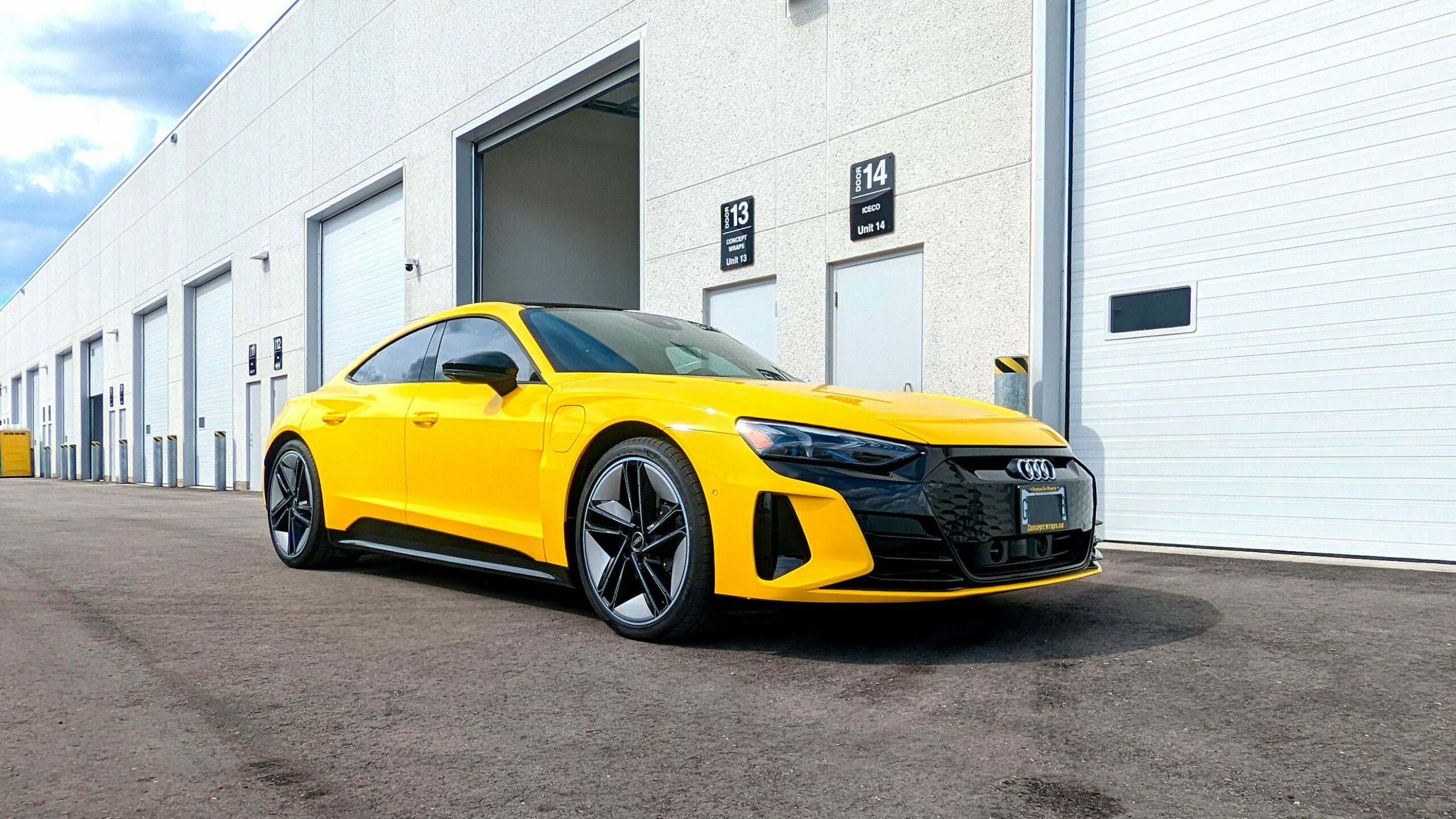 Audi RS5 Gloss Orange - Concept Wraps