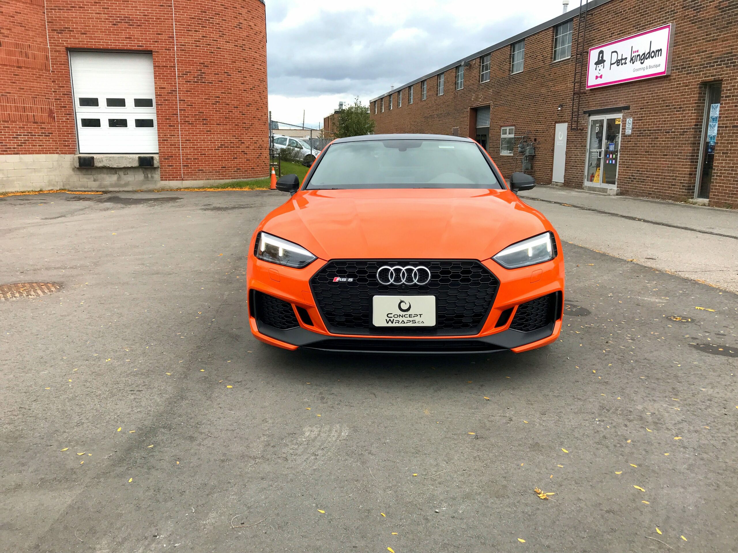 Audi RS5 Gloss Orange - Concept Wraps