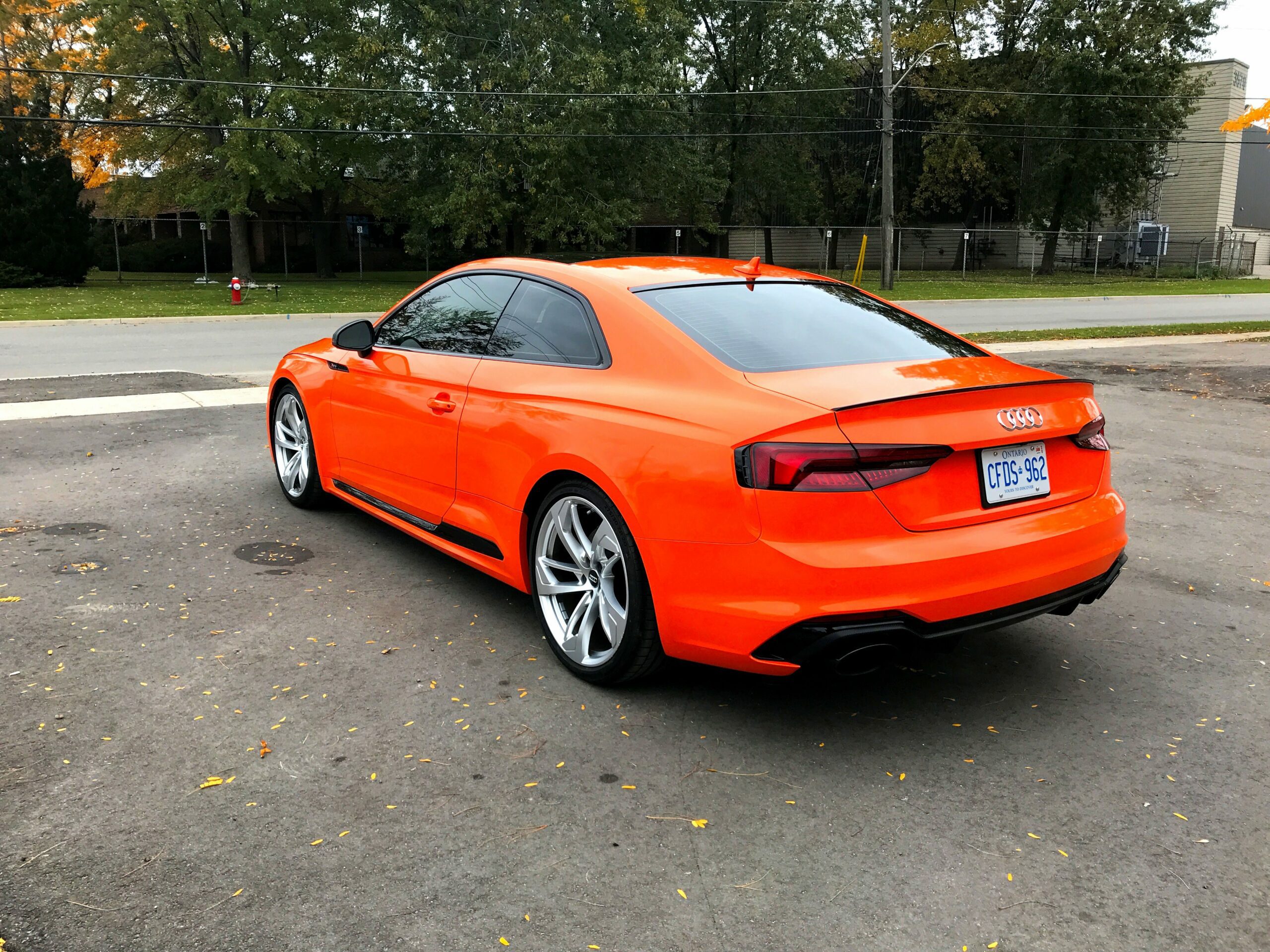 Audi RS5 Gloss Orange - Concept Wraps