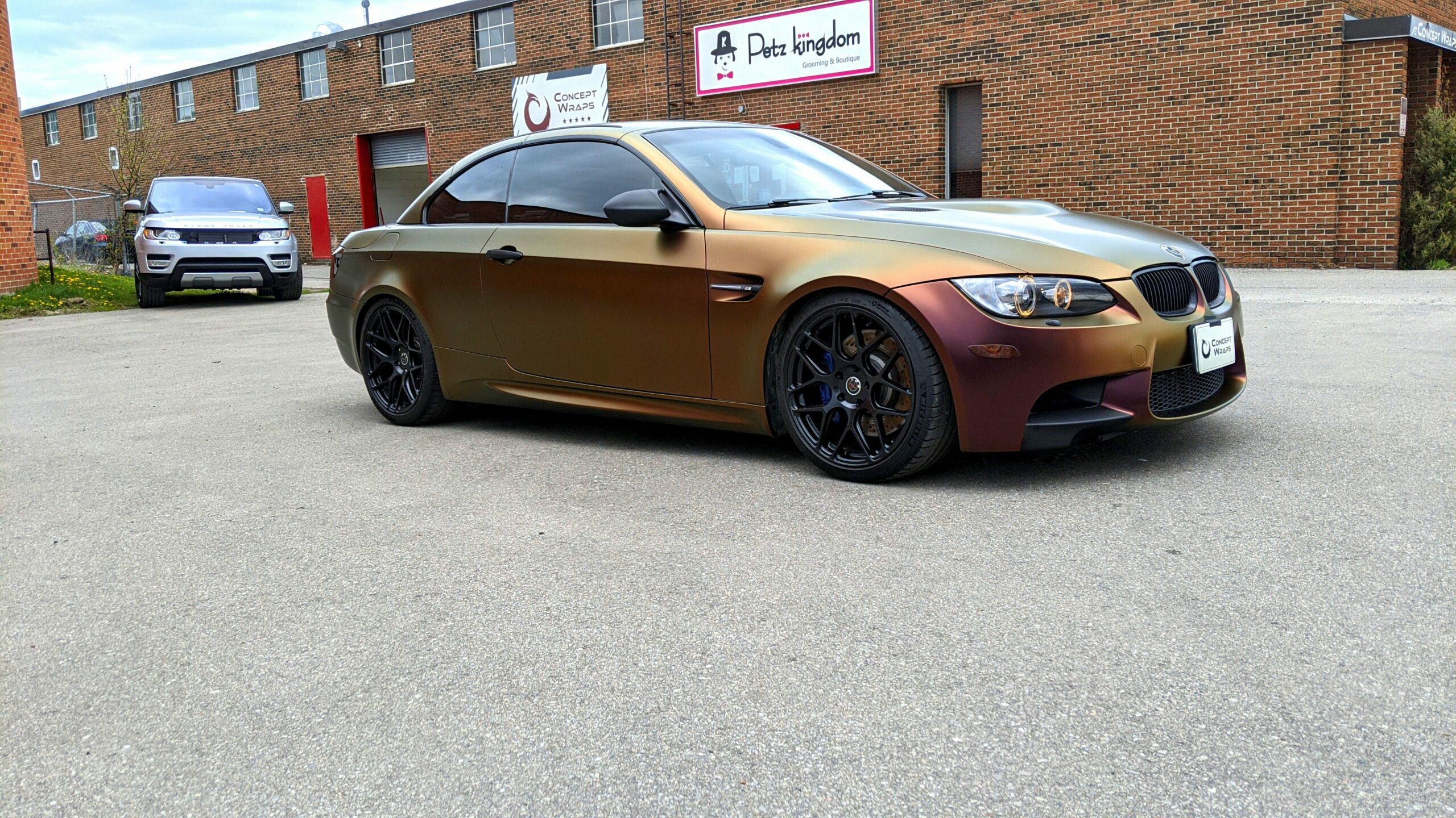 BMW 335 Volcanic Flare - Concept Wraps
