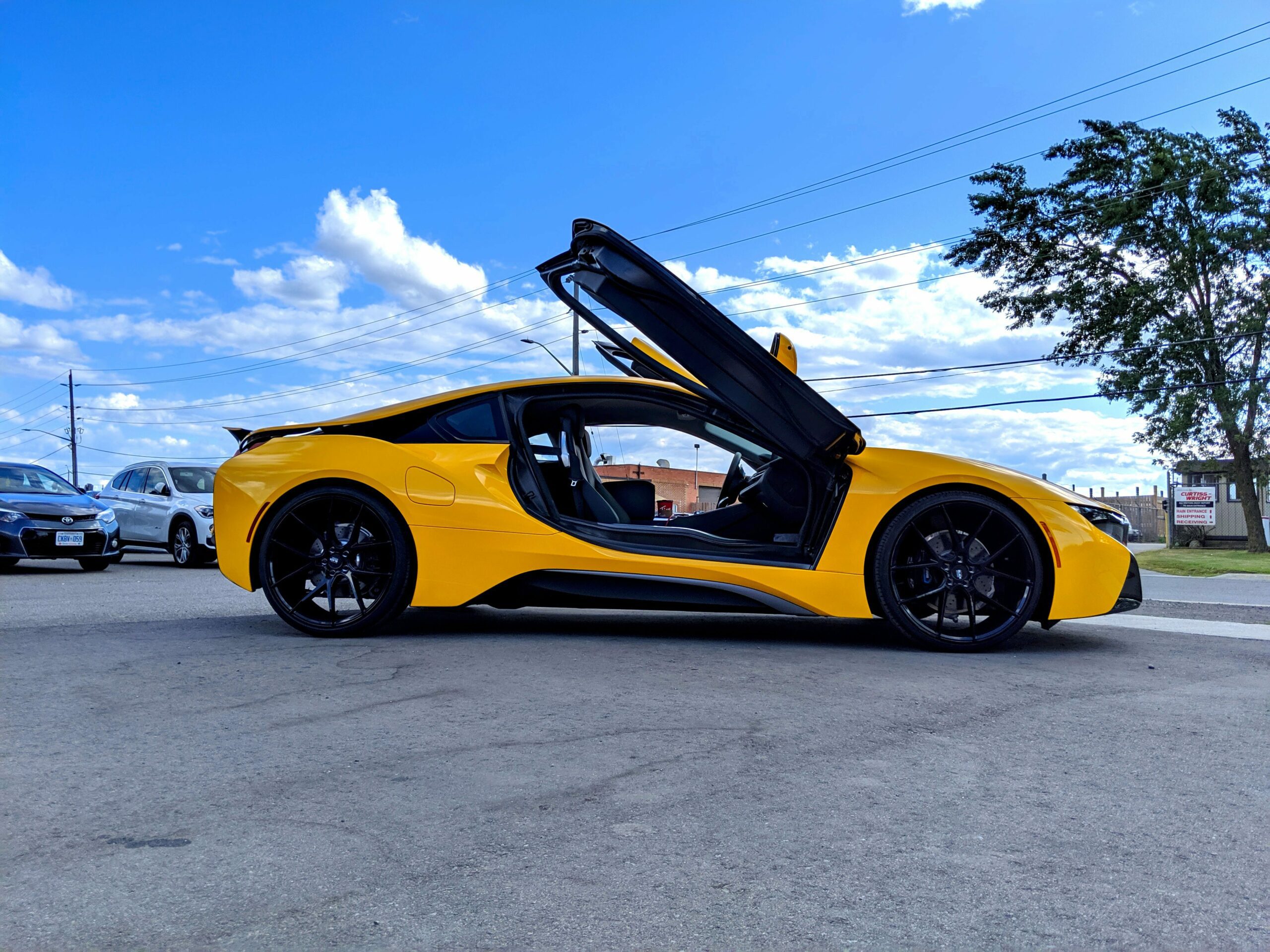 BMW I8 Yellow - Concept Wraps