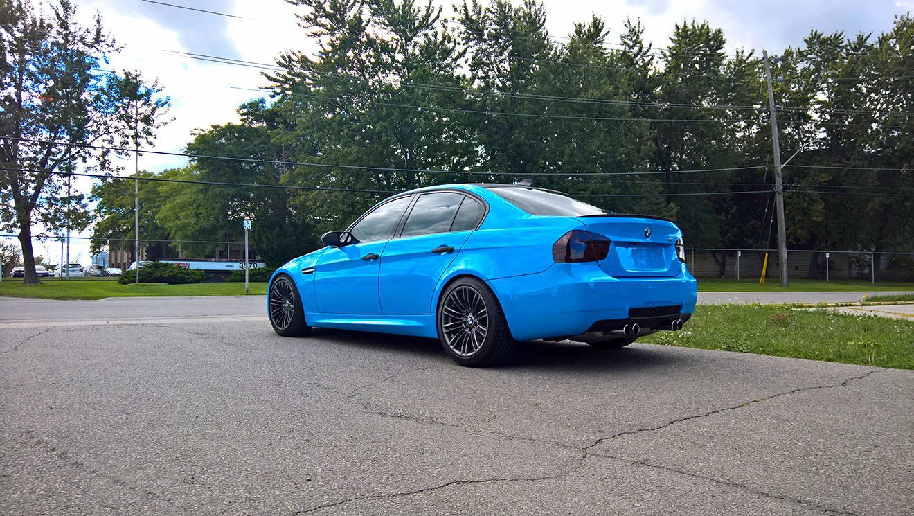 BMW M3 Light Blue - Concept Wraps