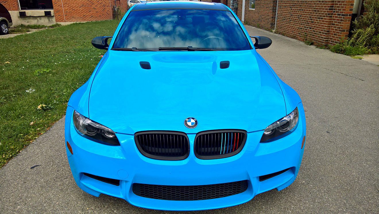 BMW M3 Light Blue - Concept Wraps
