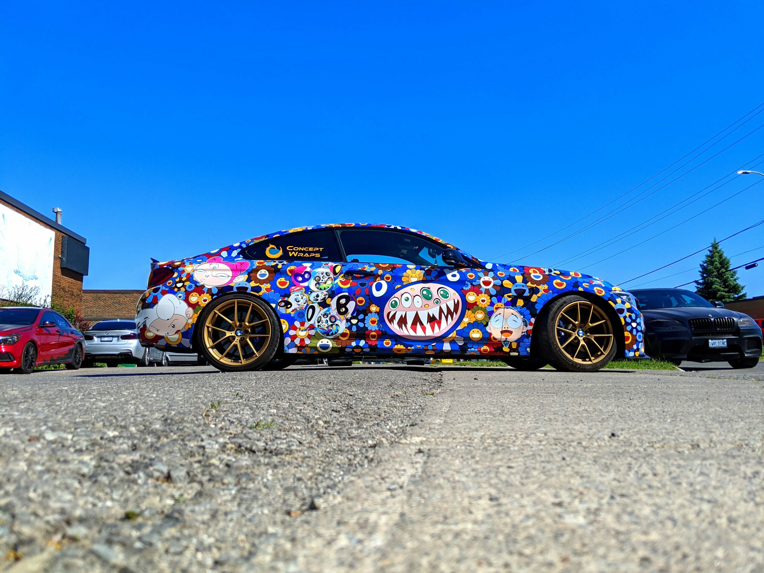 BMW M4 Japanese Art - Concept Wraps