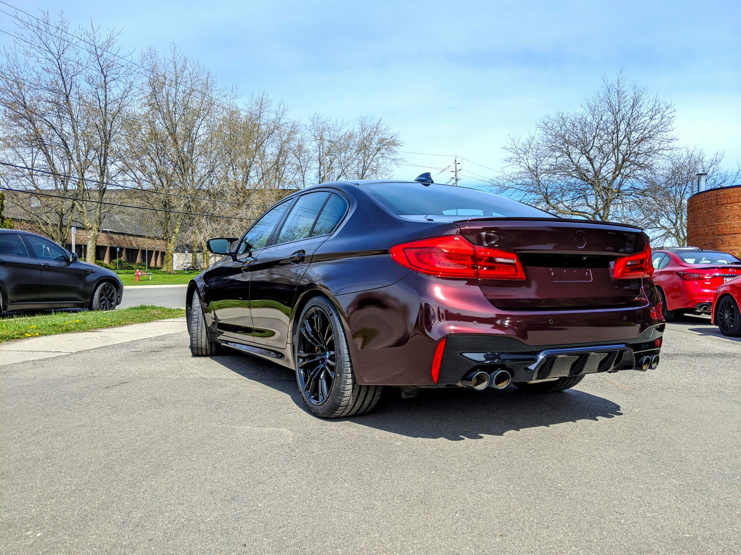 BMW M5 Rose Black - Concept Wraps