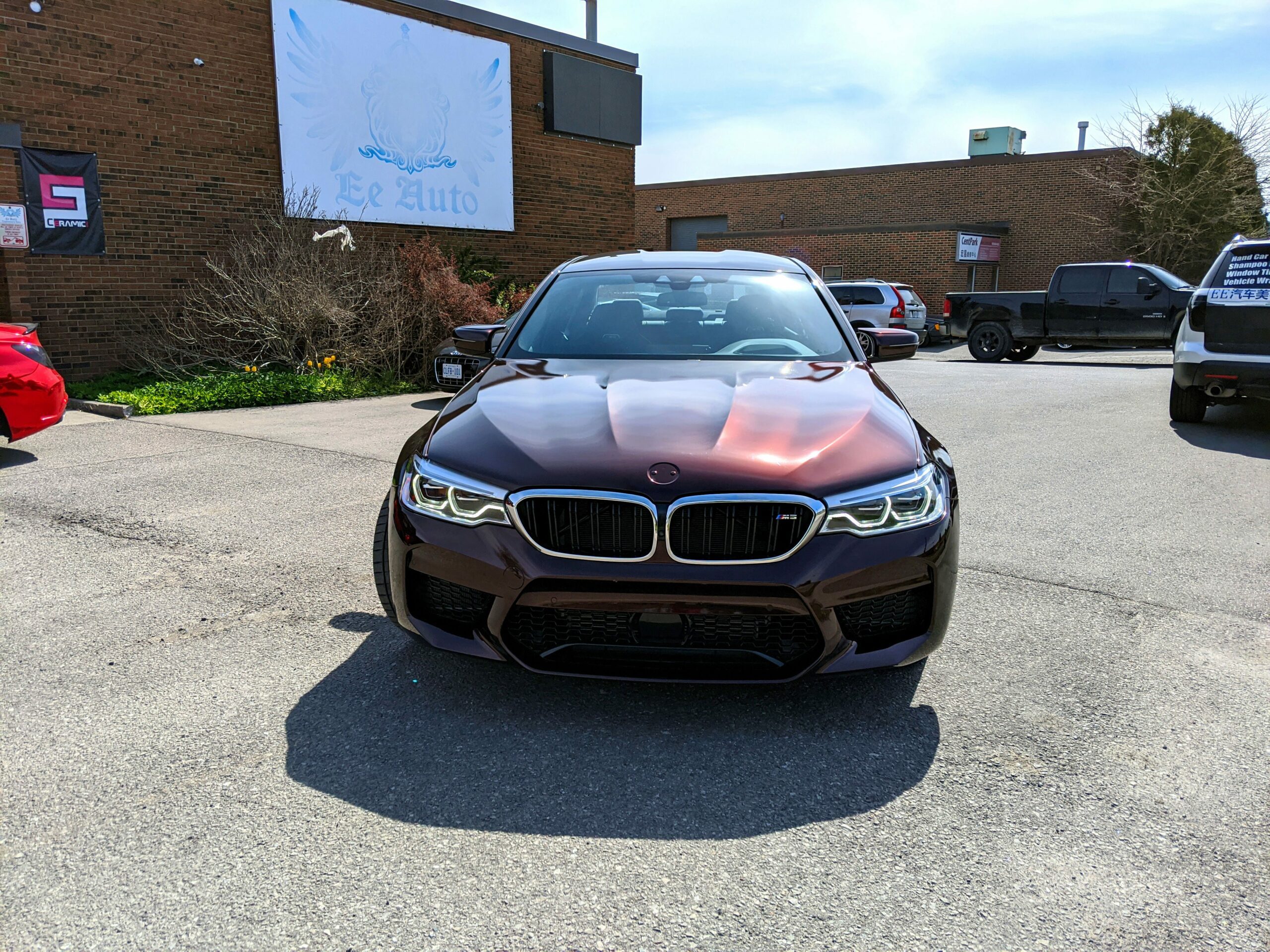 BMW M5 Rose Black - Concept Wraps