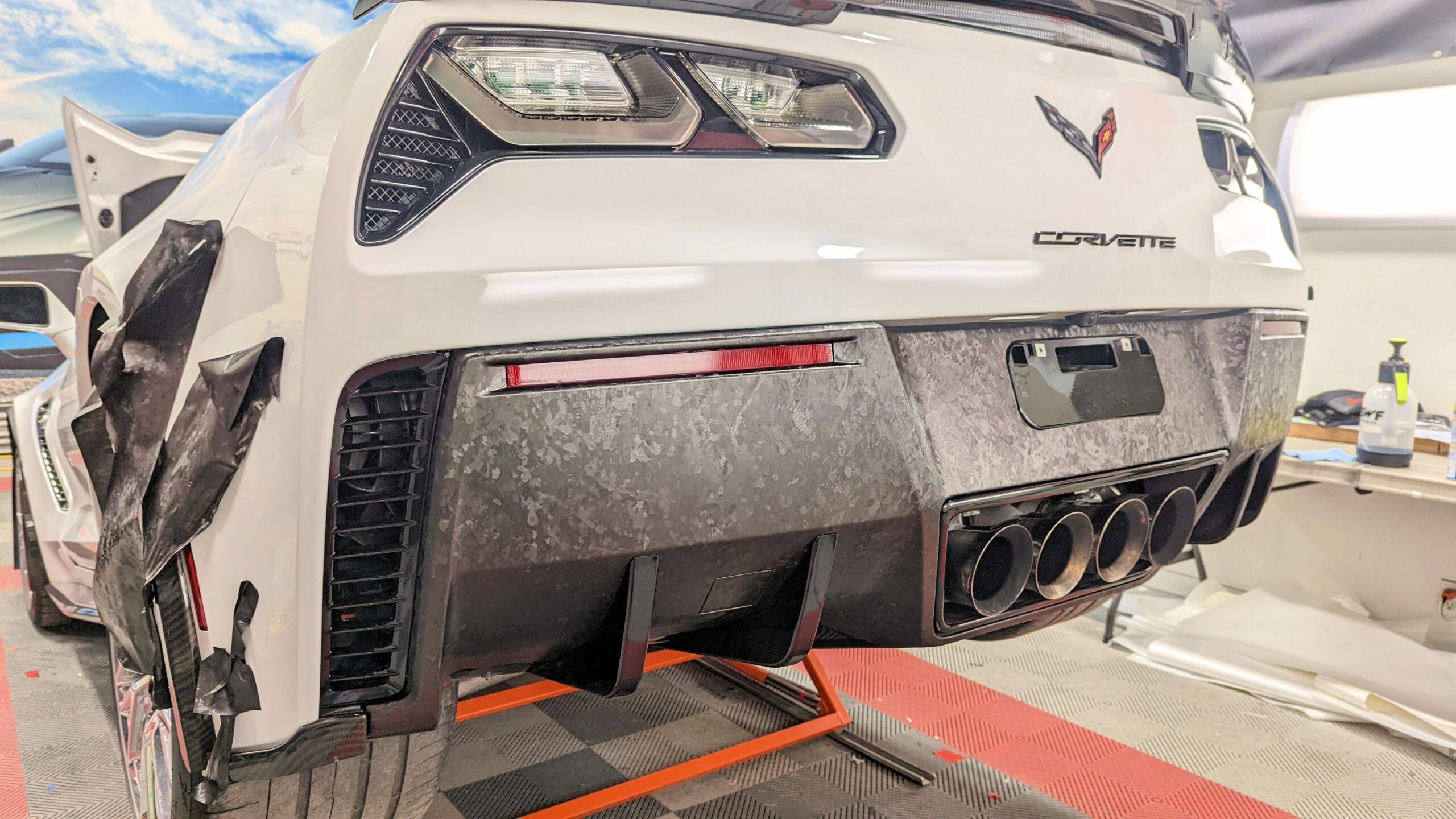 Corvette C7 Forged Carbon Accents - Concept Wraps