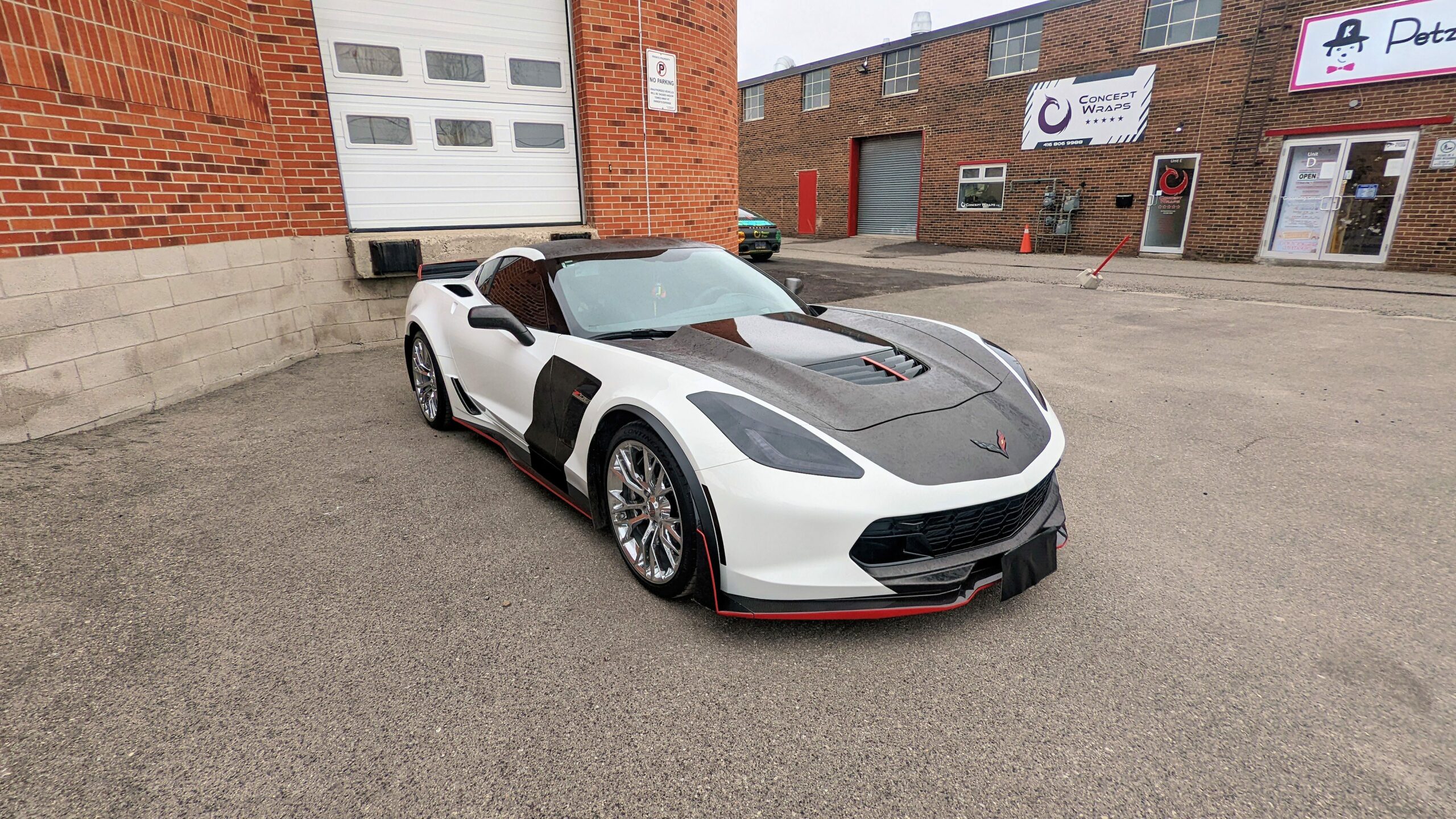 Corvette C7 Forged Carbon Accents - Concept Wraps
