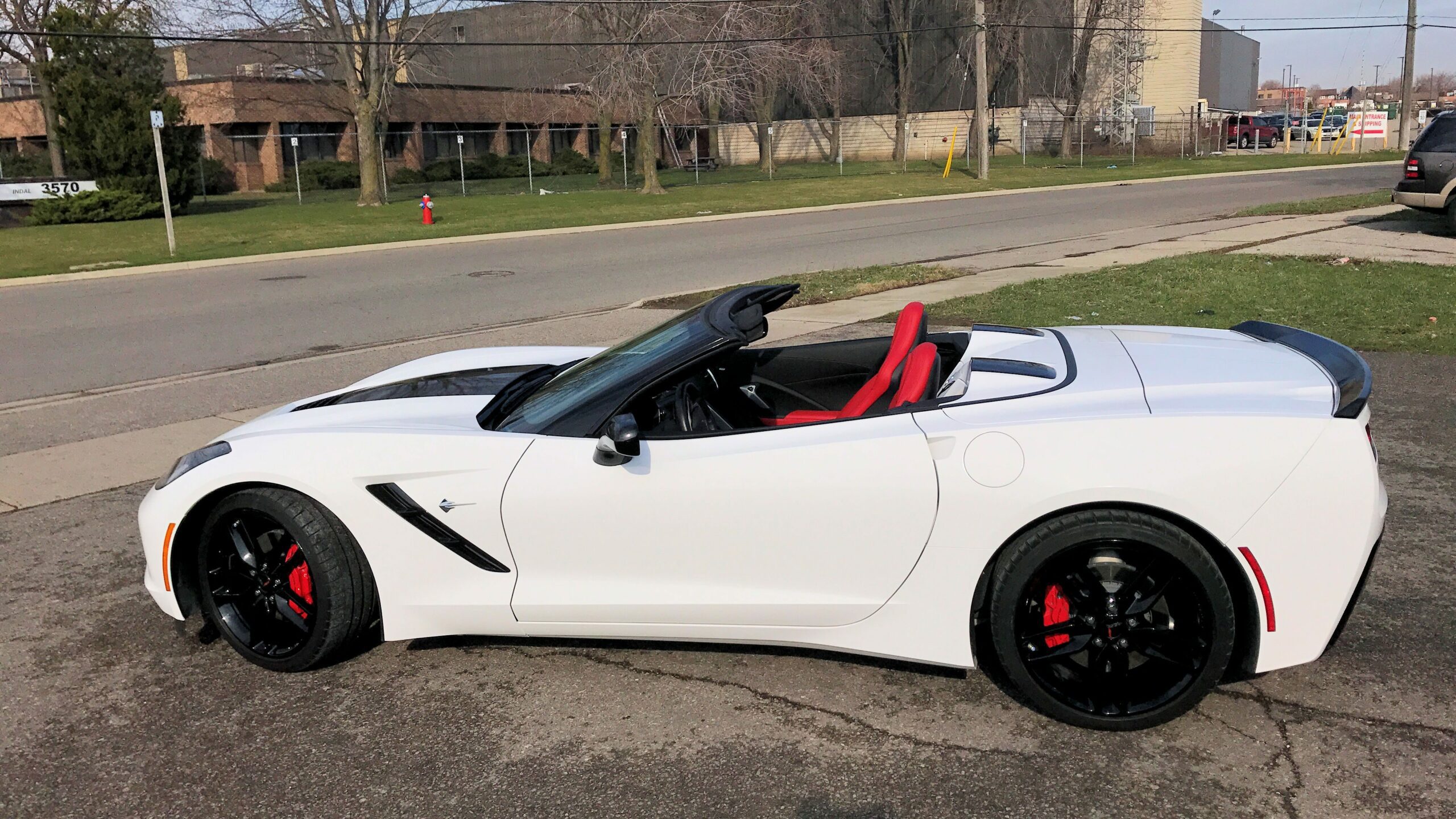 Corvette Gloss White - Concept Wraps