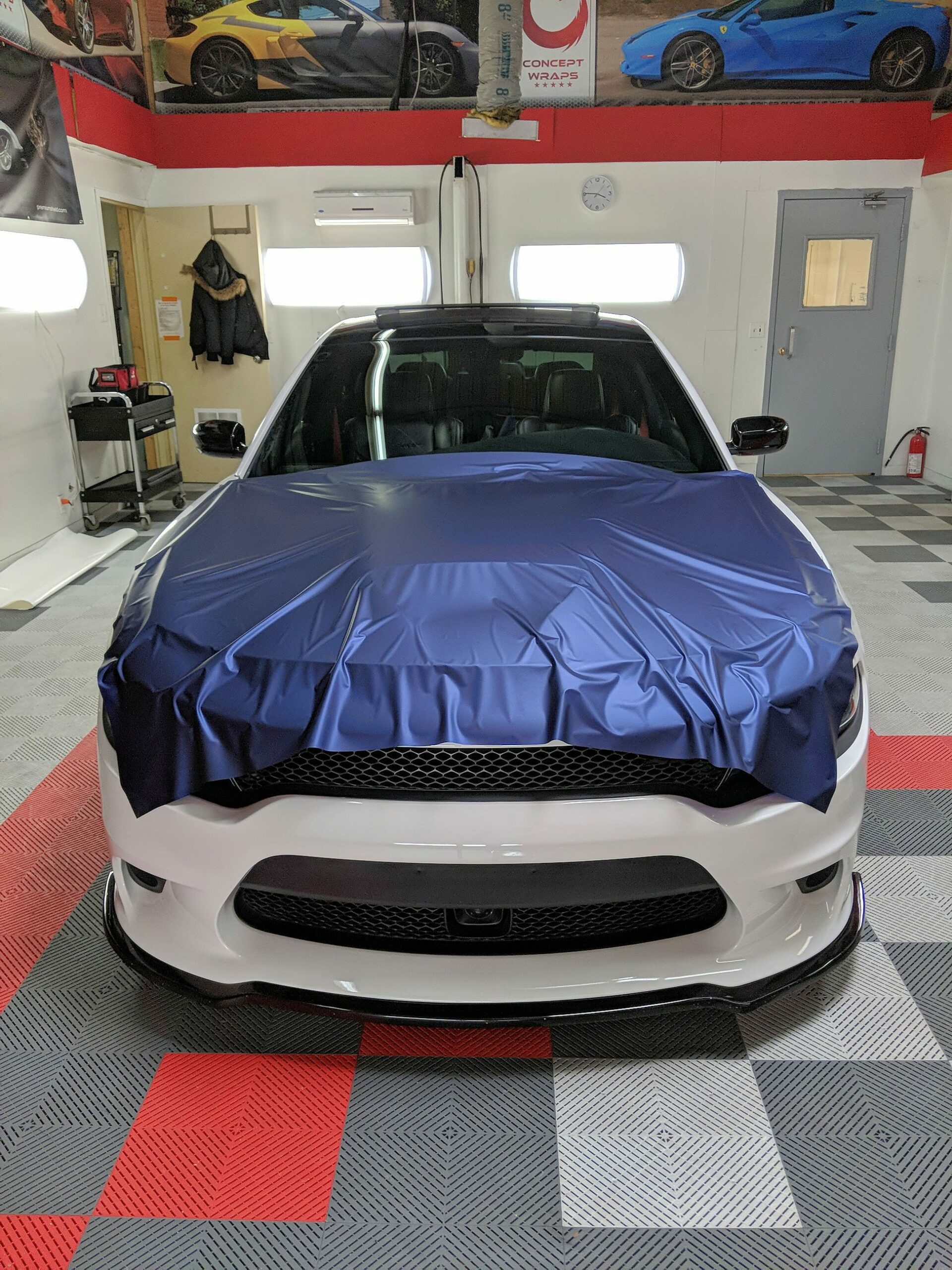 Dodge Charger Midnight Blue - Concept Wraps