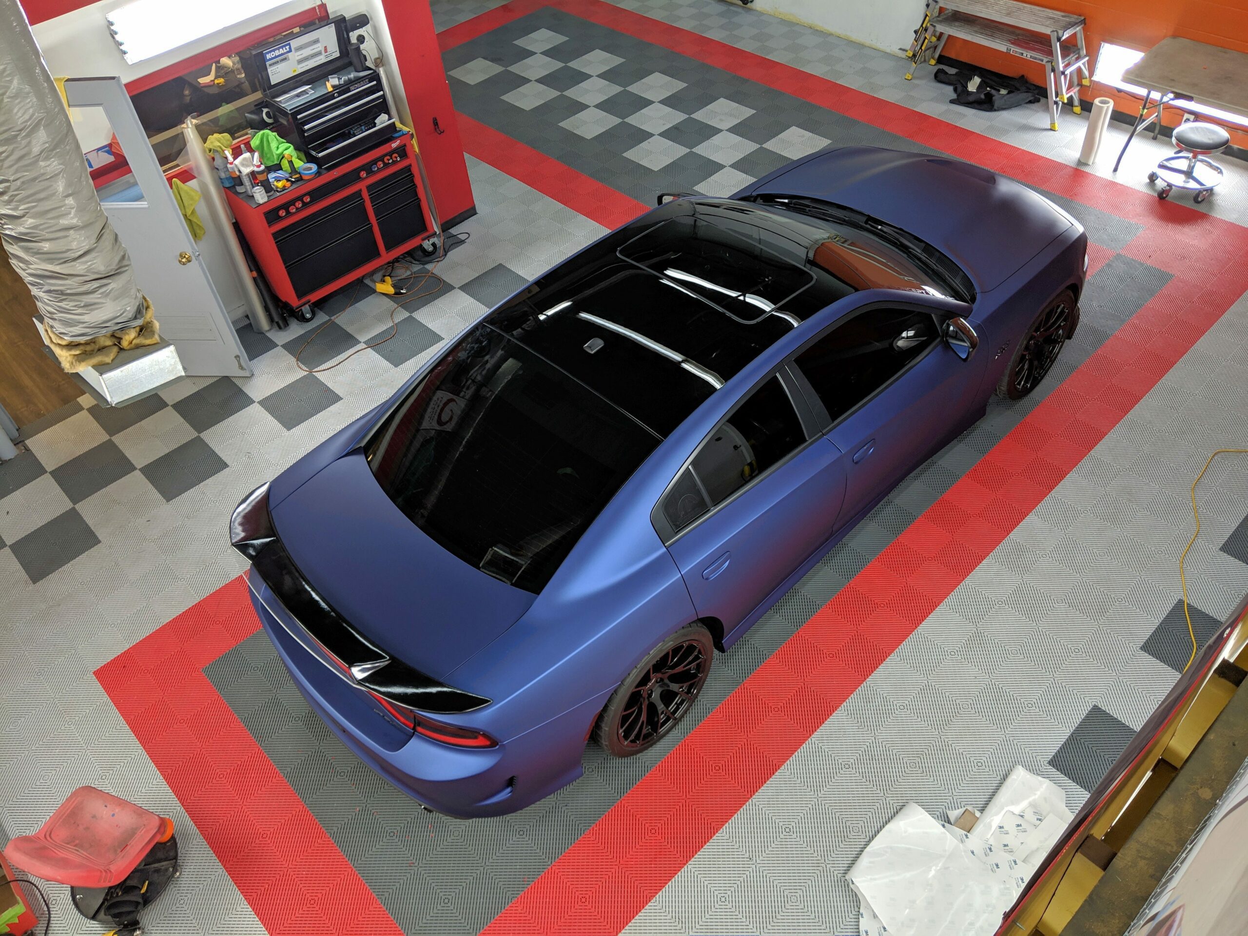 Dodge Charger Midnight Blue - Concept Wraps