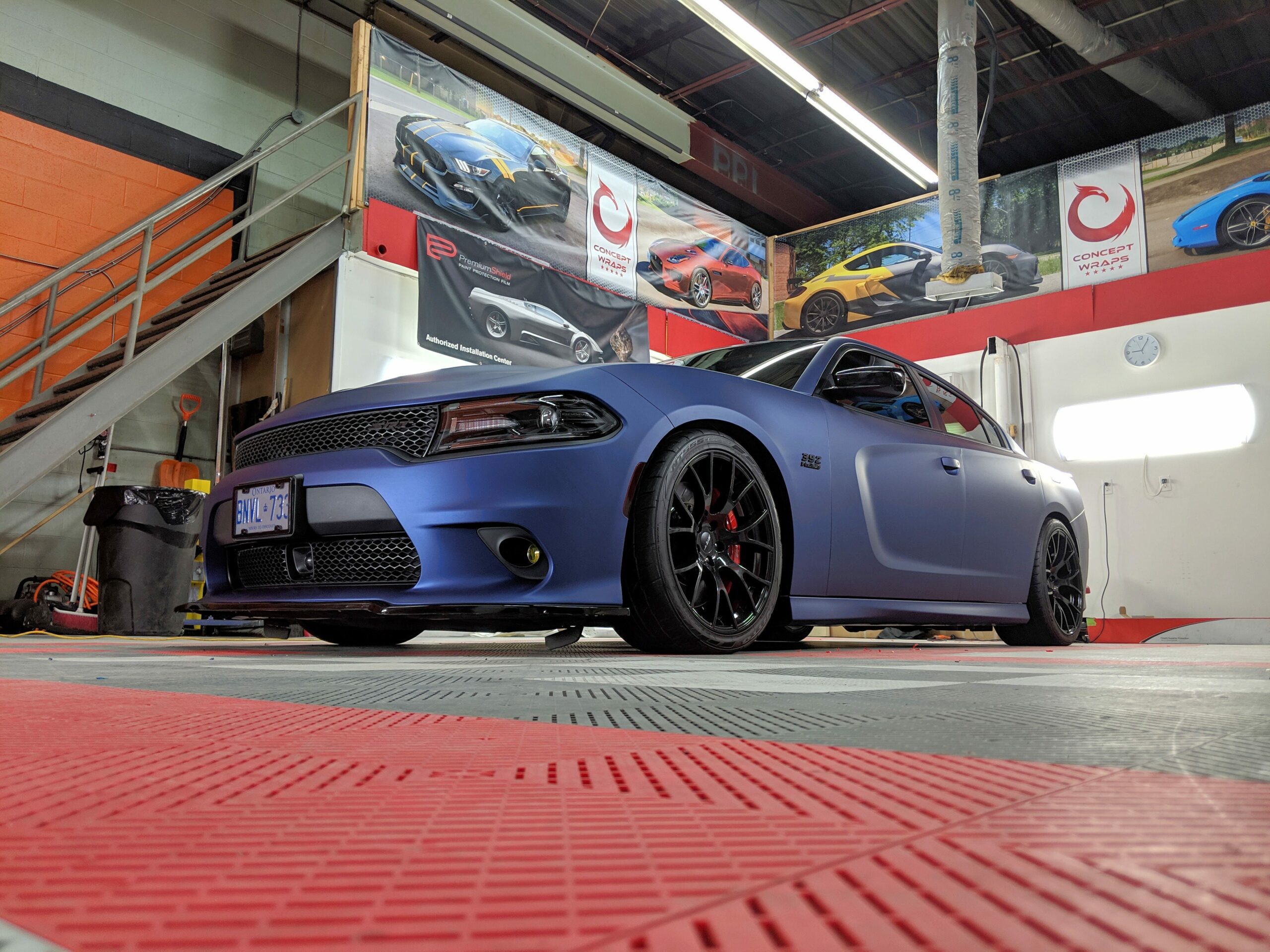 Dodge Charger Midnight Blue - Concept Wraps