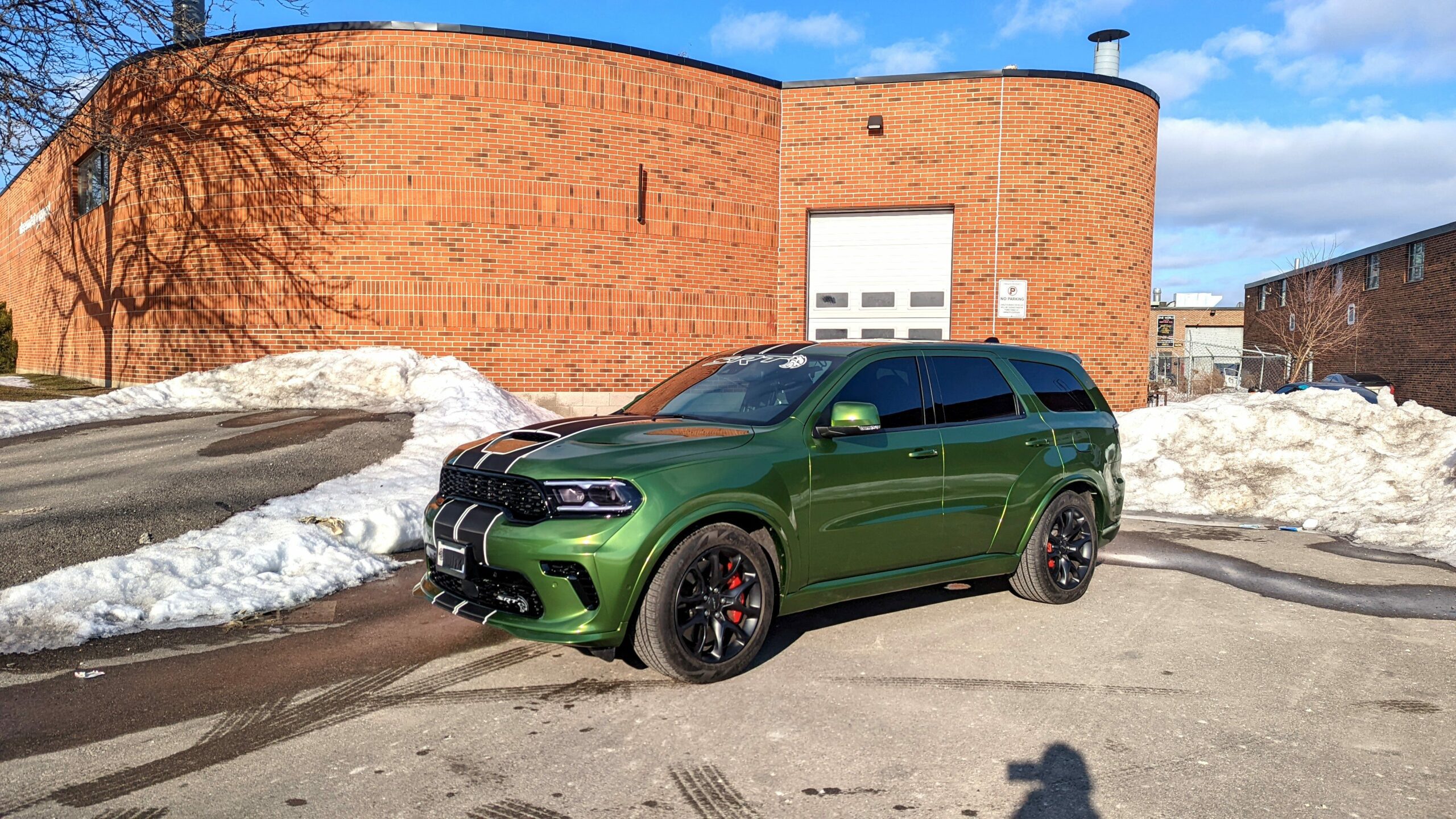 Dodge Durango Hellcat Inozetek Mamba Green - Concept Wraps