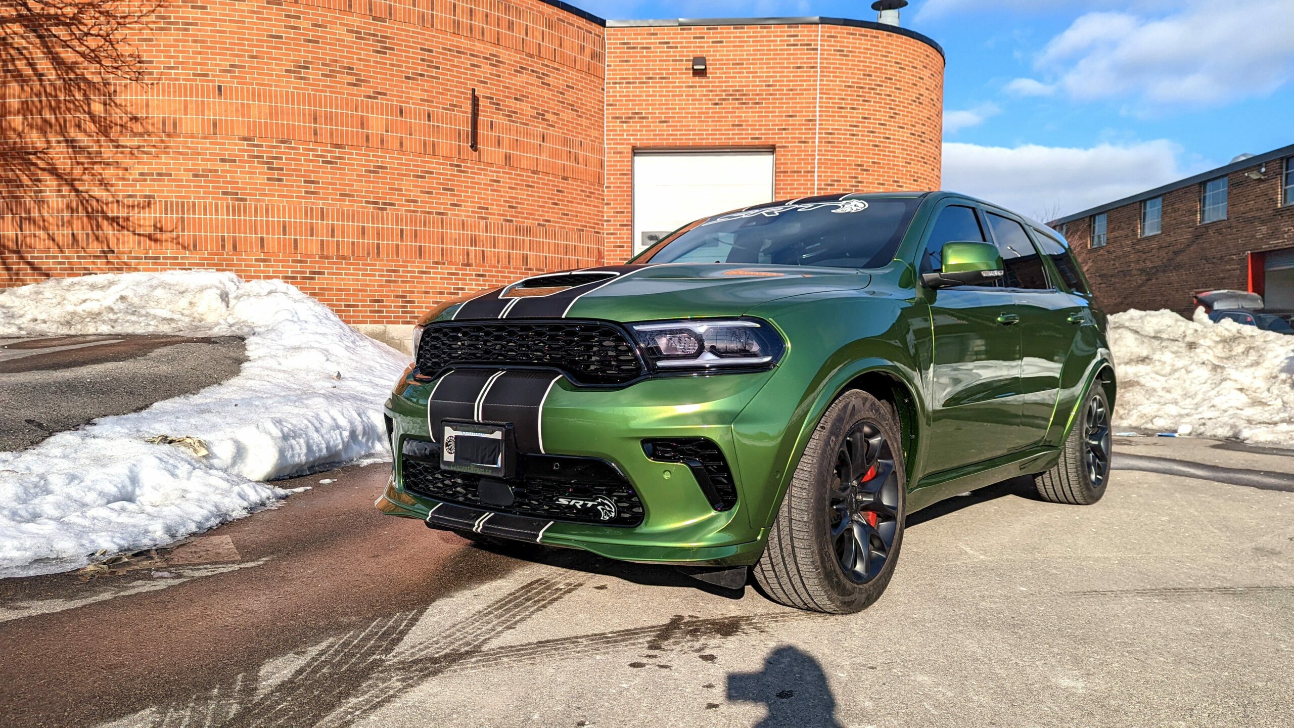 Dodge Durango Hellcat Inozetek Mamba Green - Concept Wraps