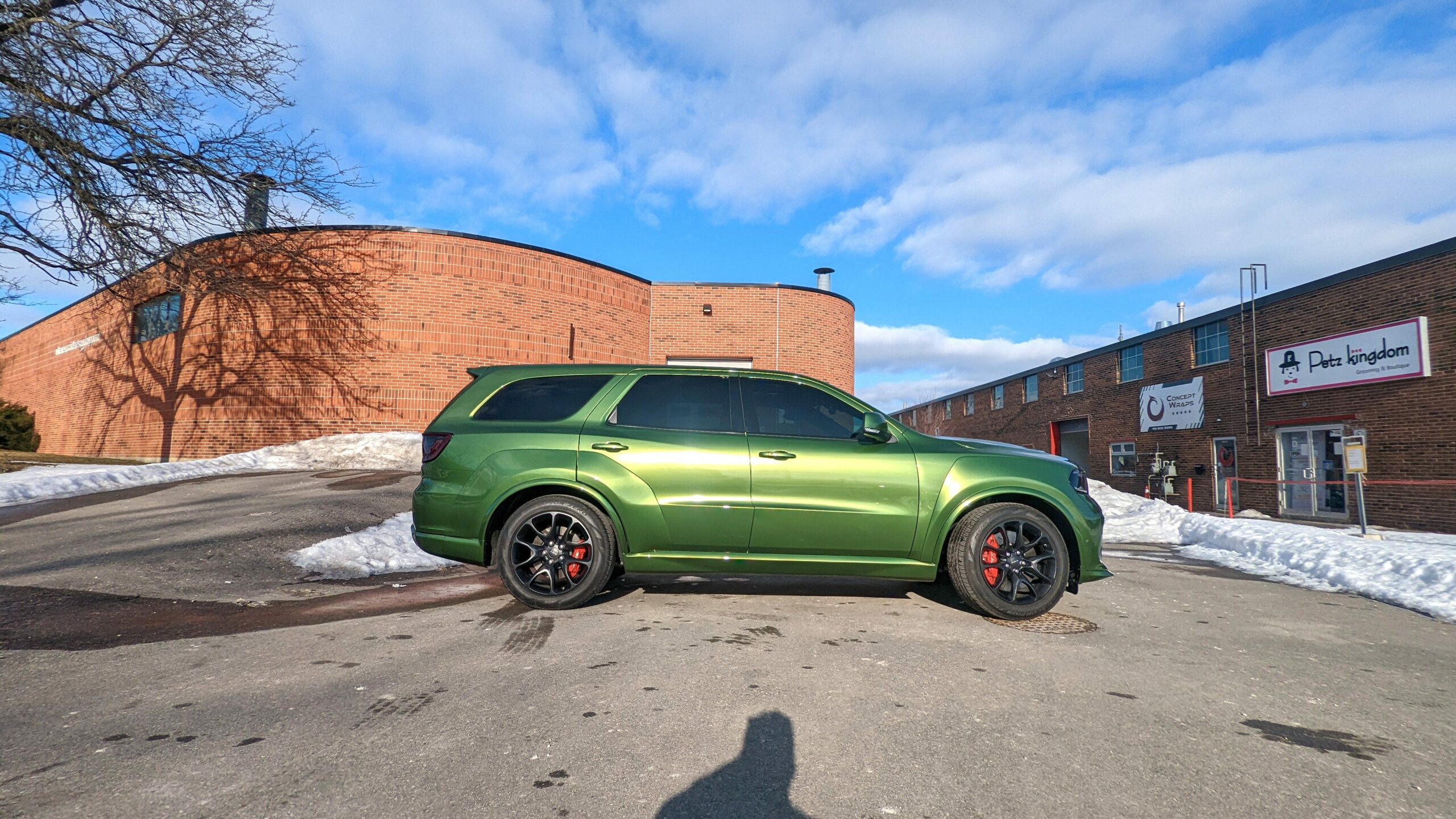 Dodge Durango Hellcat Inozetek Mamba Green - Concept Wraps