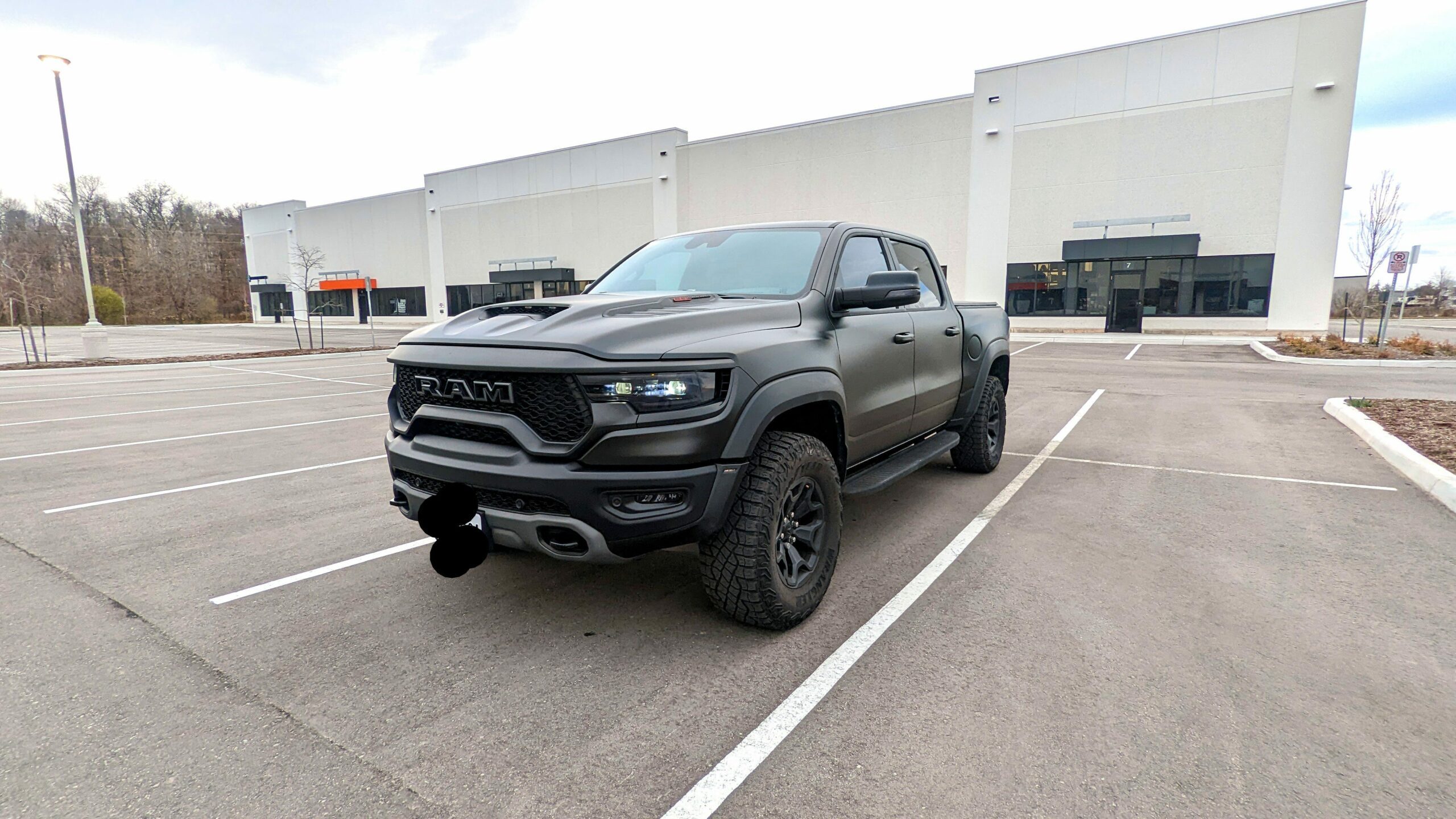 Dodge Ram TRX Full PPF Light Grey - Concept Wraps