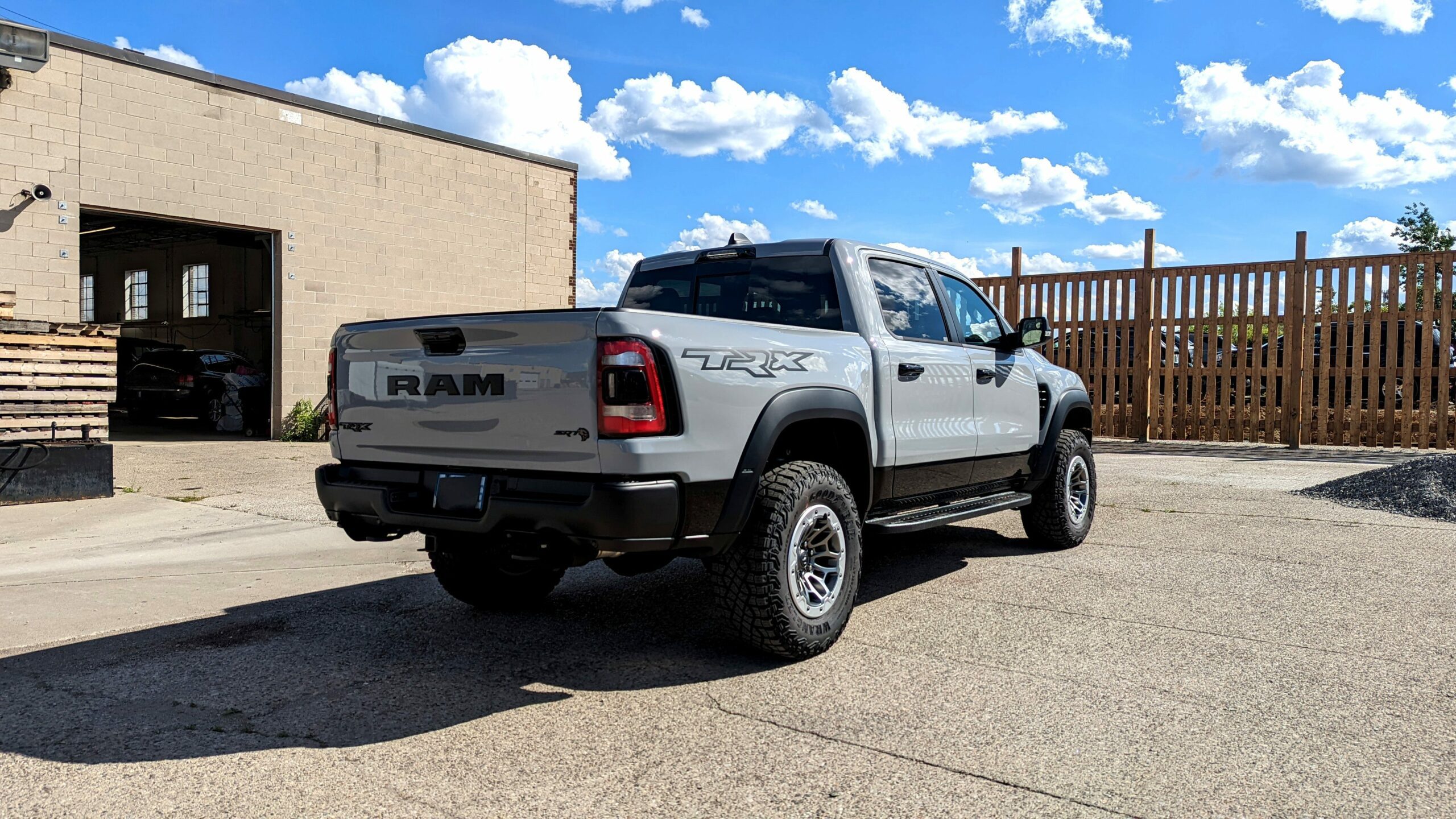 Dodge Ram TRX Full PPF Light Grey - Concept Wraps