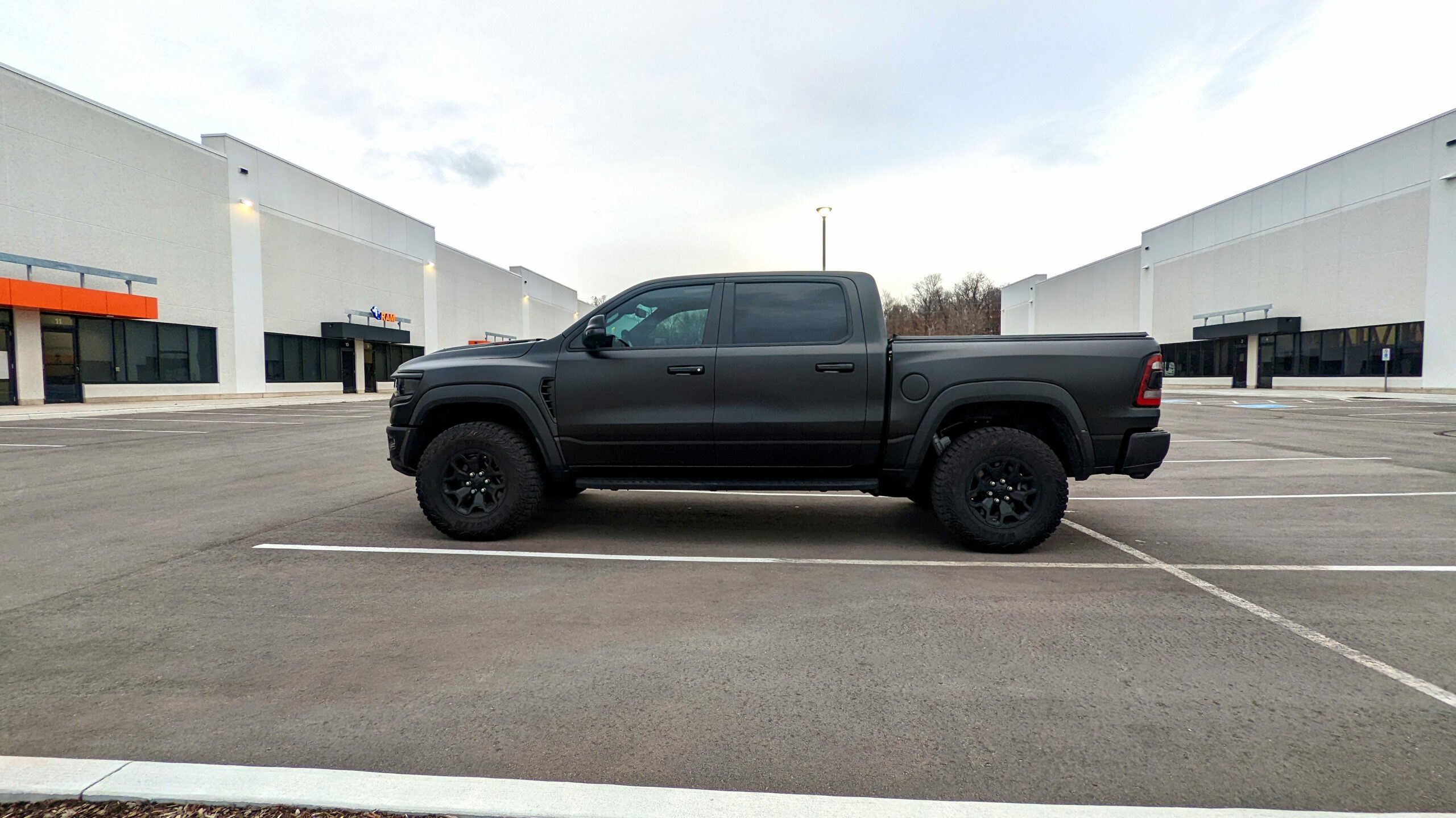 Dodge Ram TRX MAtte Phantom Black - Concept Wraps