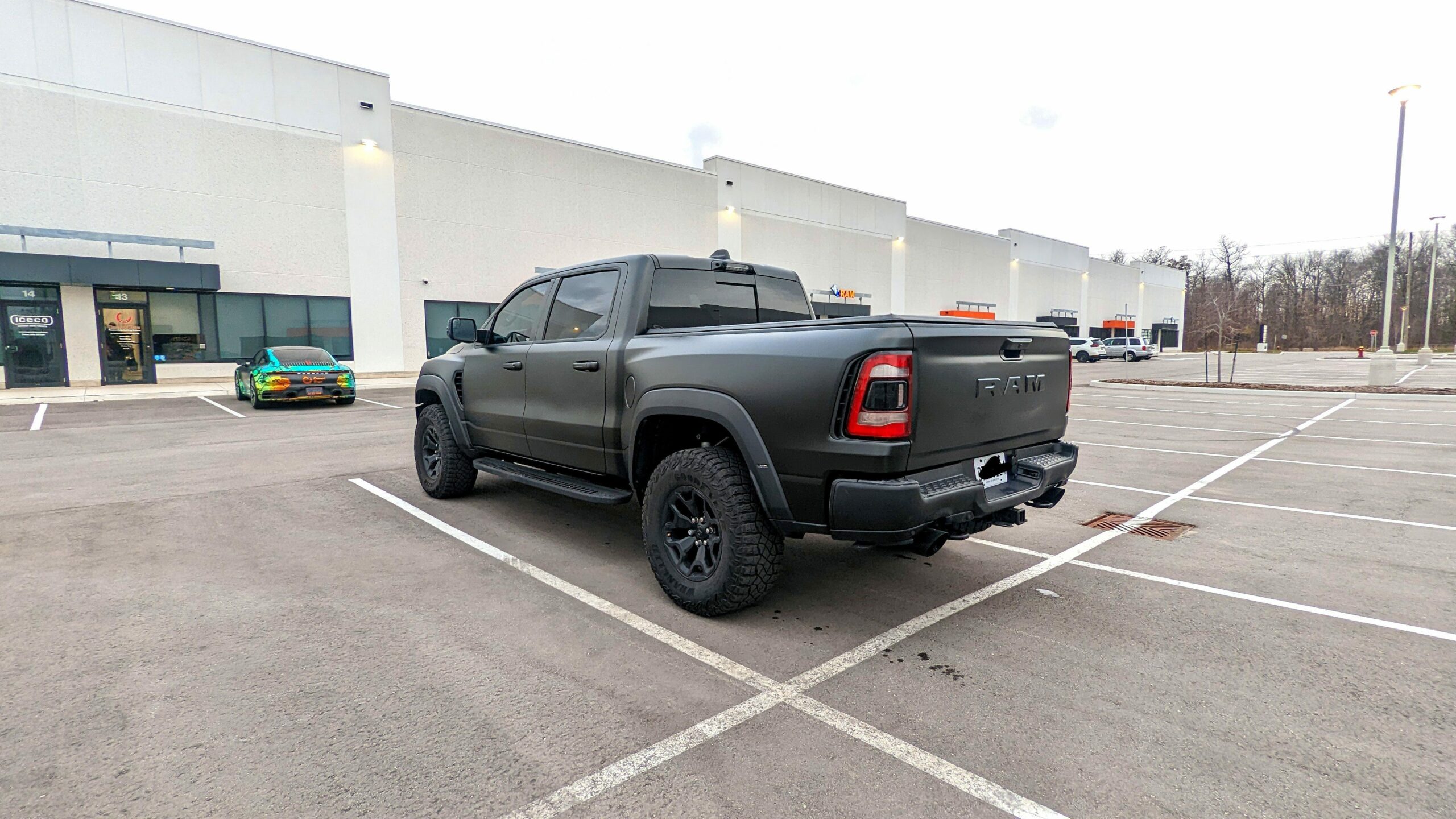 Dodge Ram TRX MAtte Phantom Black - Concept Wraps