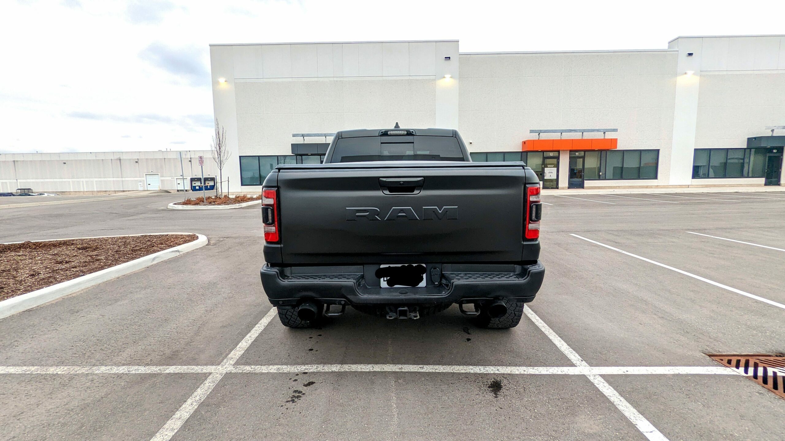 Dodge Ram TRX MAtte Phantom Black - Concept Wraps