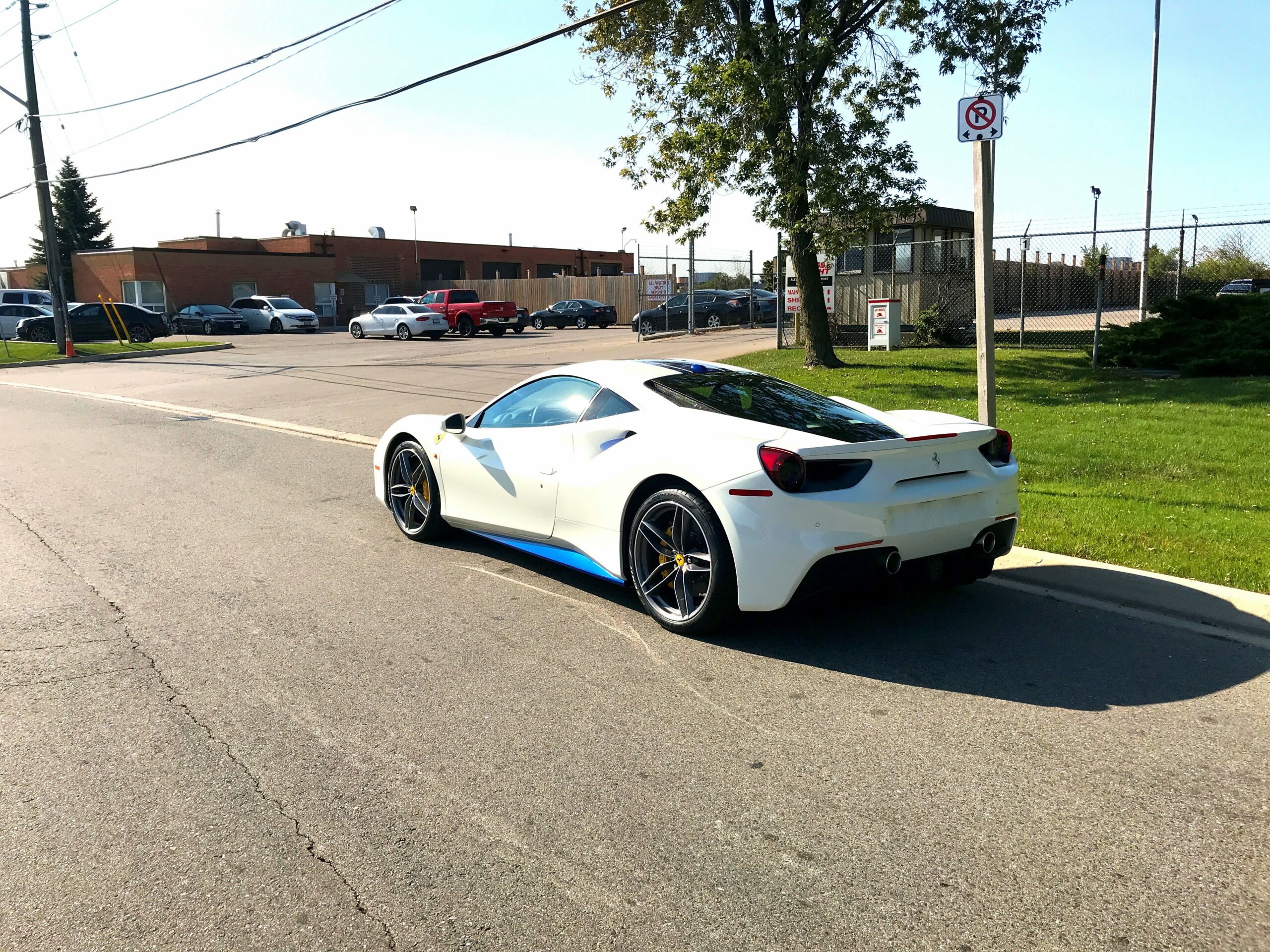 Ferrari 488 GTB paint protection film - Concept Wraps