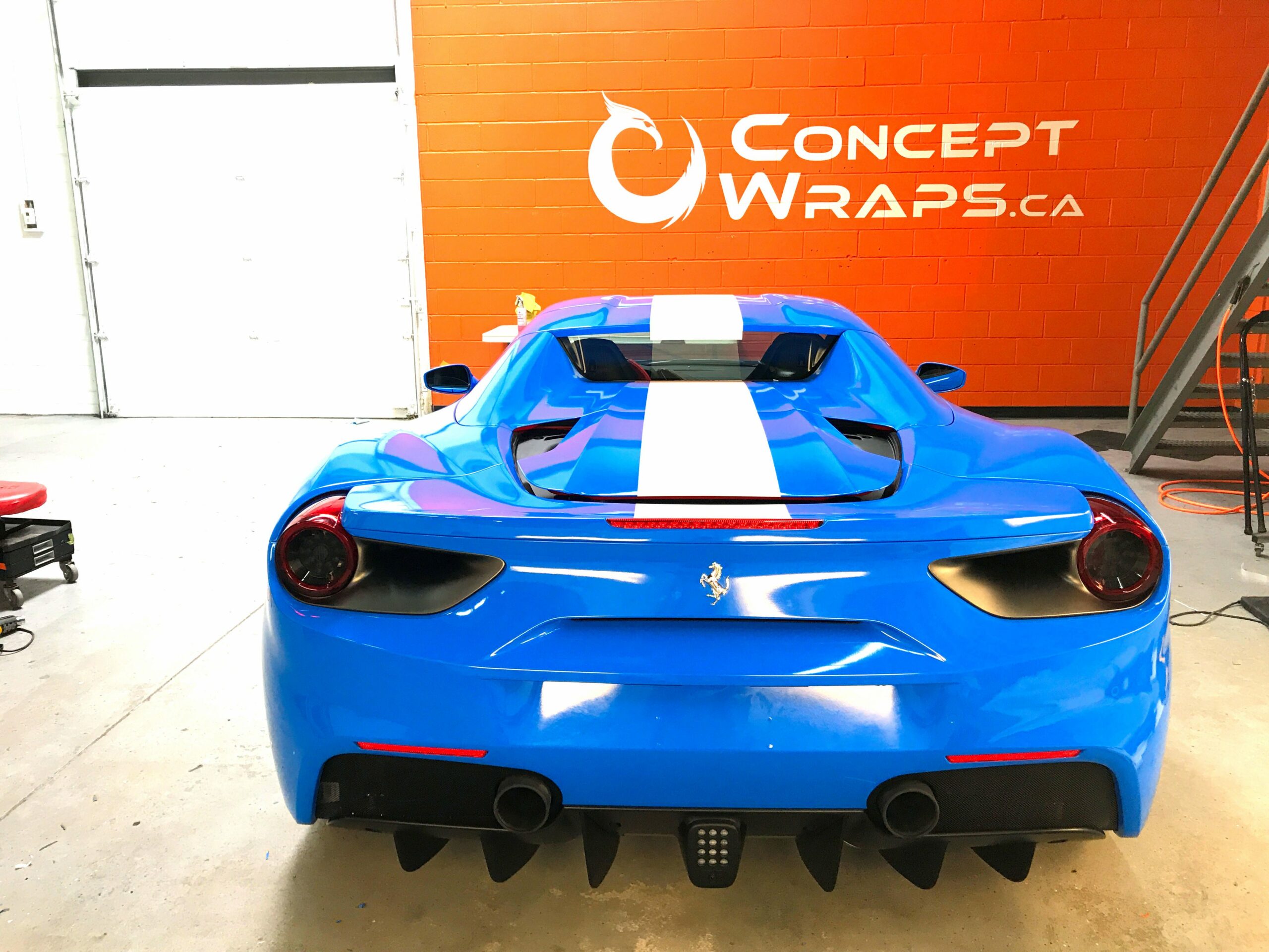 Ferrari 488 spider - Concept Wraps