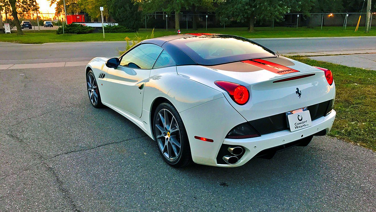 Ferrari California Accents - Concept Wraps
