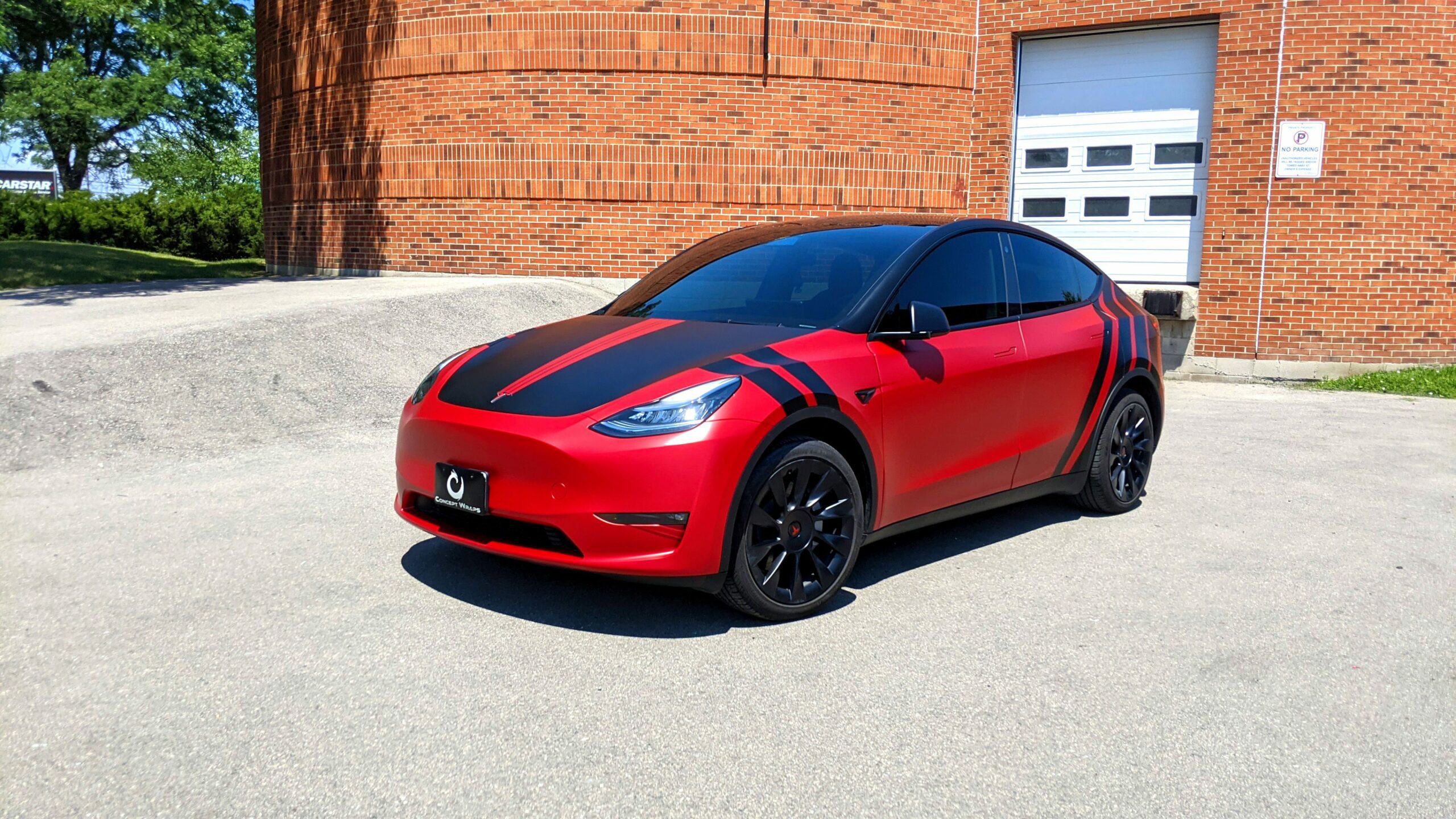 Ferrari California Partial Gloss Black PPF - Concept Wraps