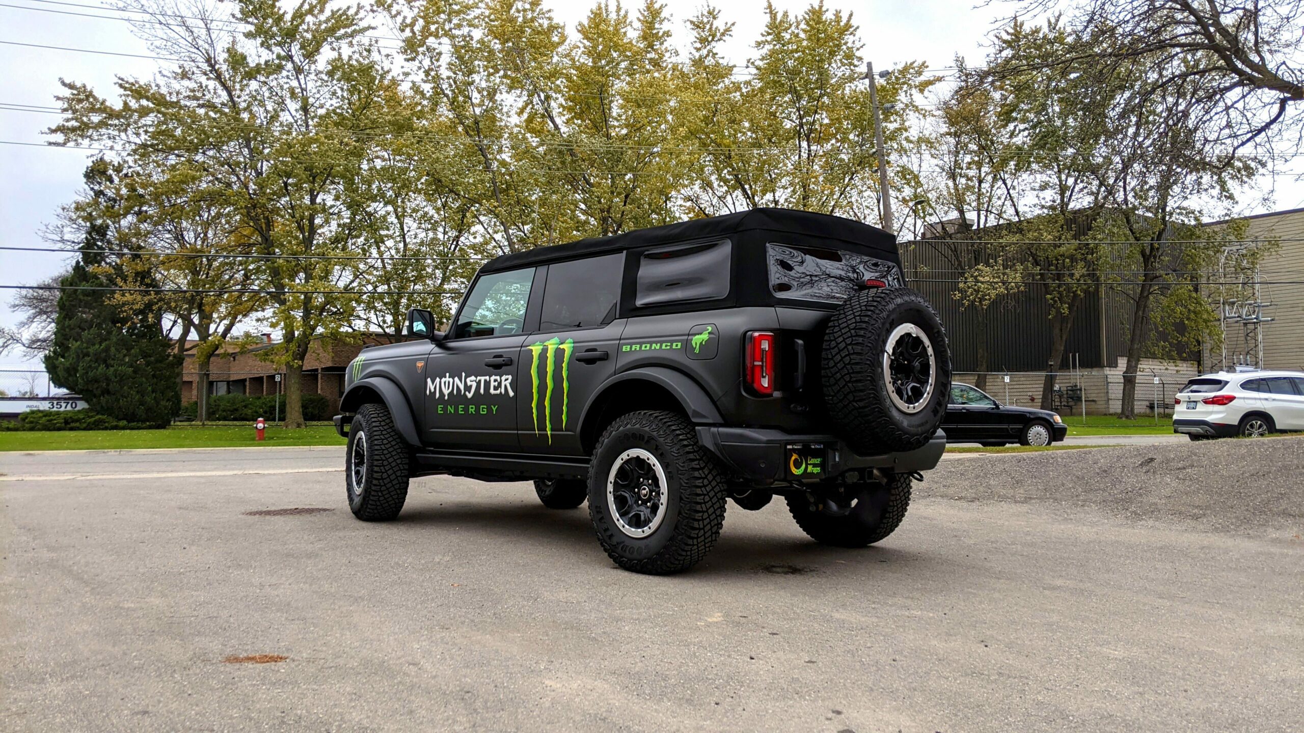Ford Bronco Matte Phantom Black - Concept Wraps