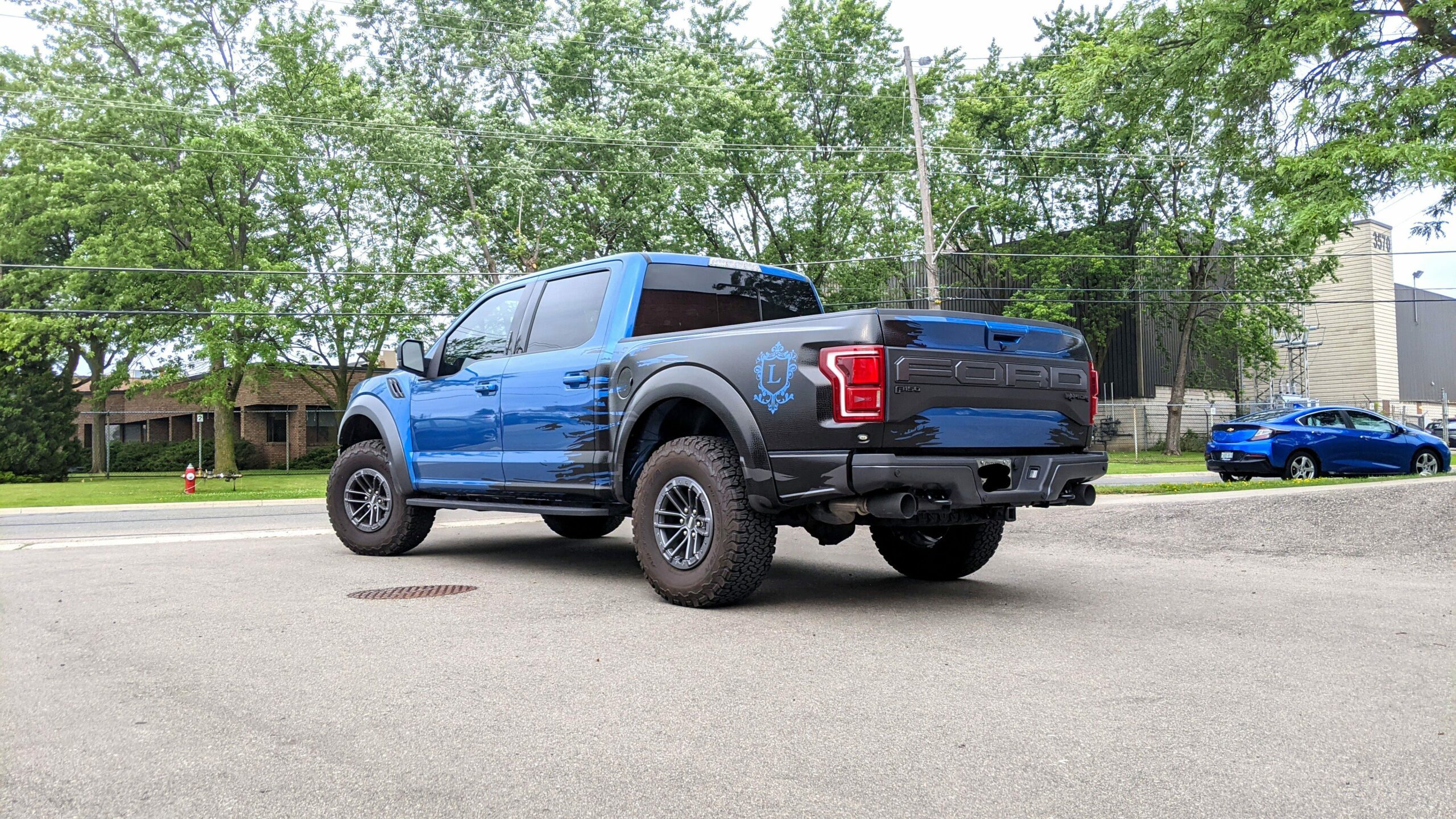 Ford F350 Custom Carbon Fiber Print - Concept Wraps