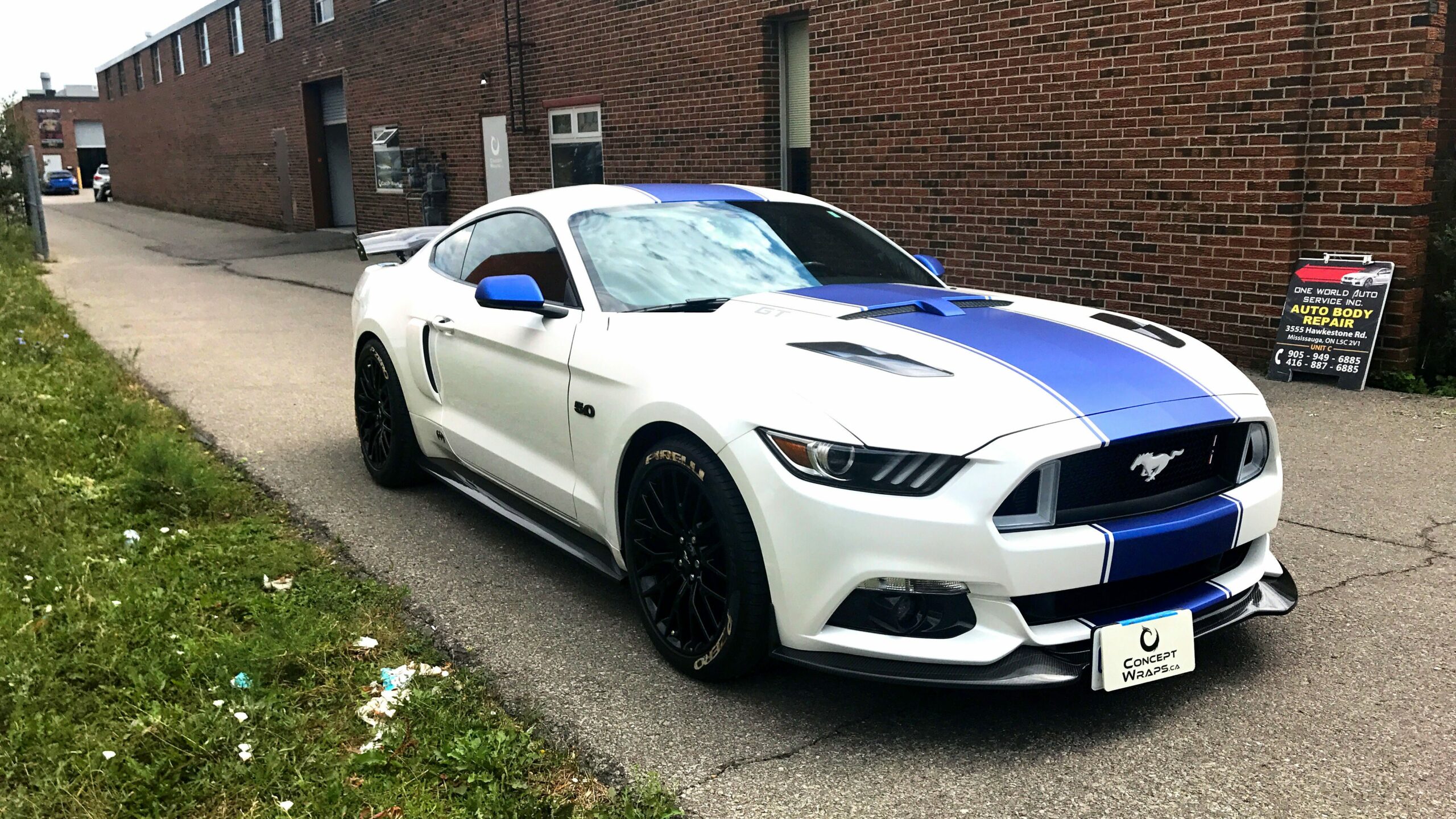 Ford Mustang GT Stripes - Concept Wraps