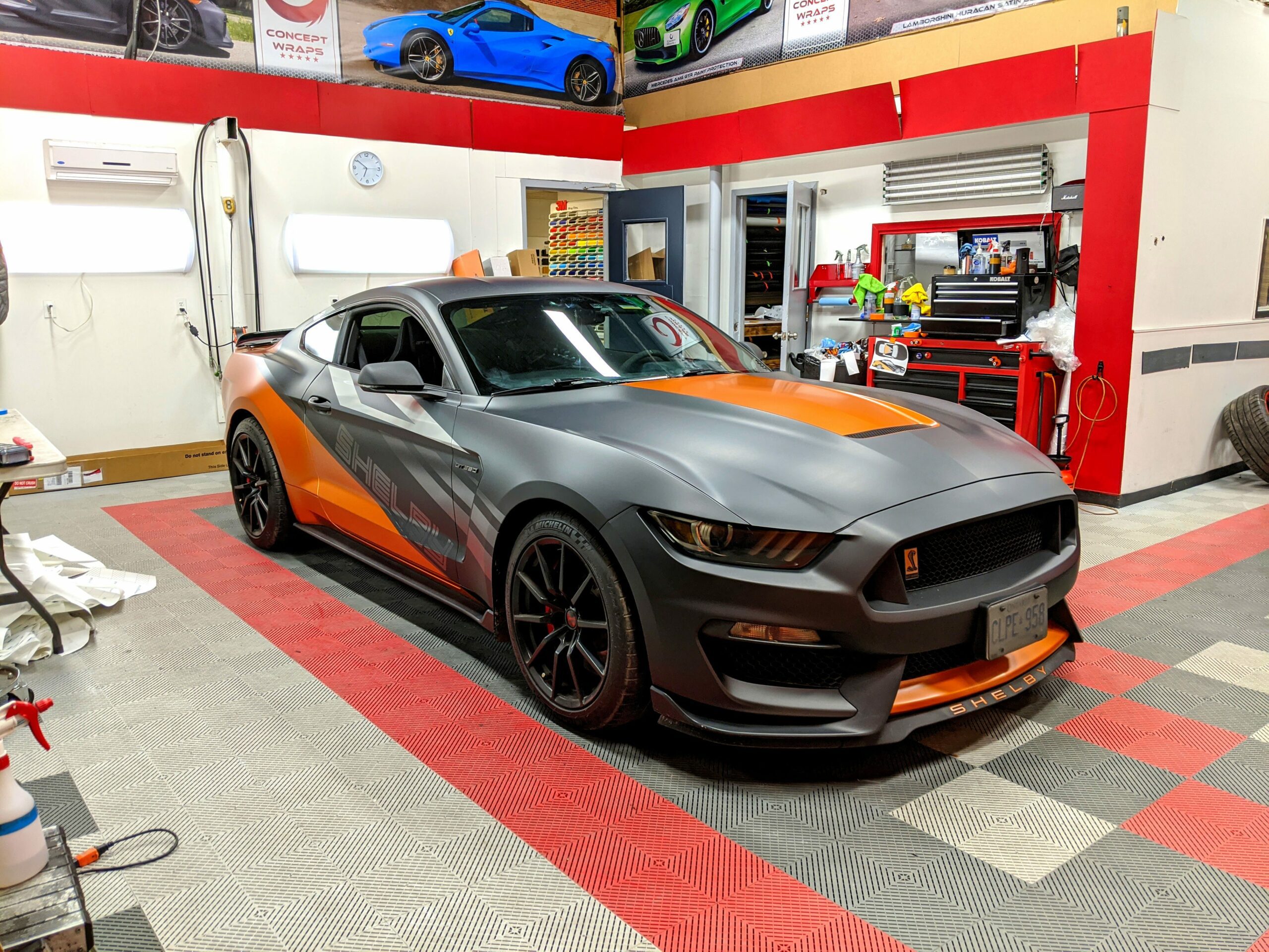 Ford Mustang Shelby Livery - Concept Wraps