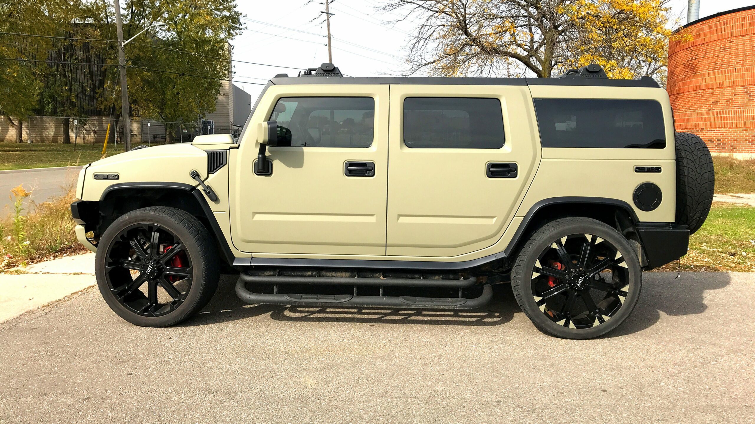 Hummer H2 Matte Khaki - Concept Wraps