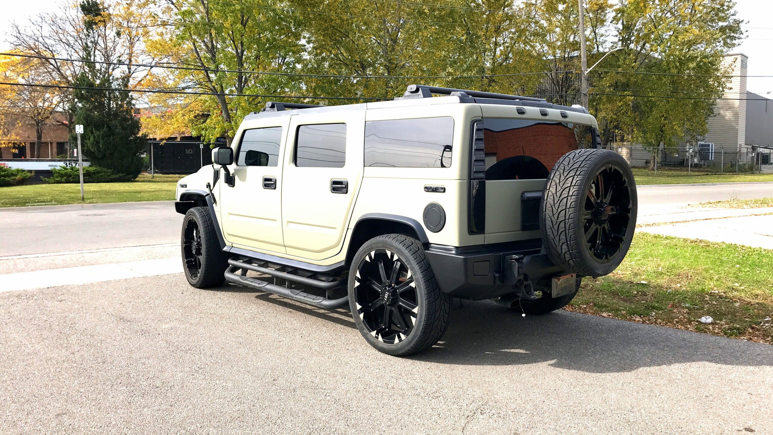 Hummer H2 Matte Khaki - Concept Wraps
