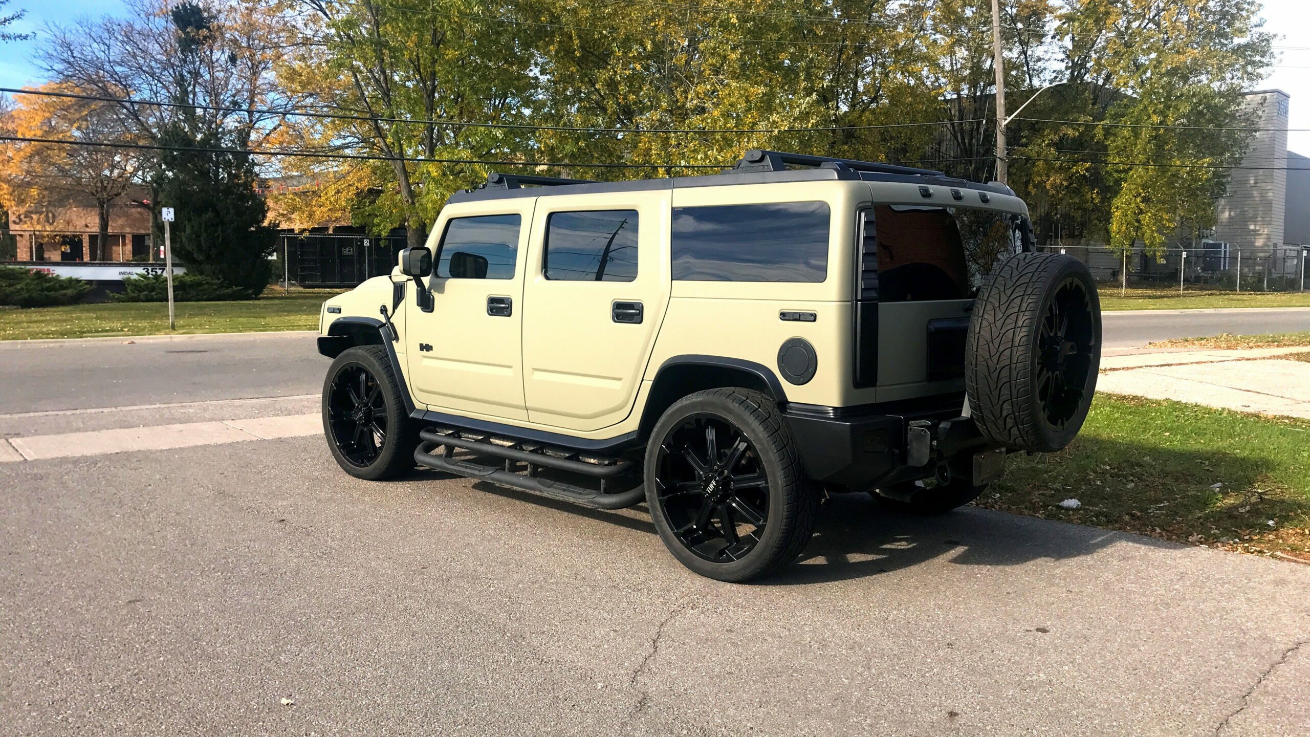 Hummer H2 Matte Khaki - Concept Wraps