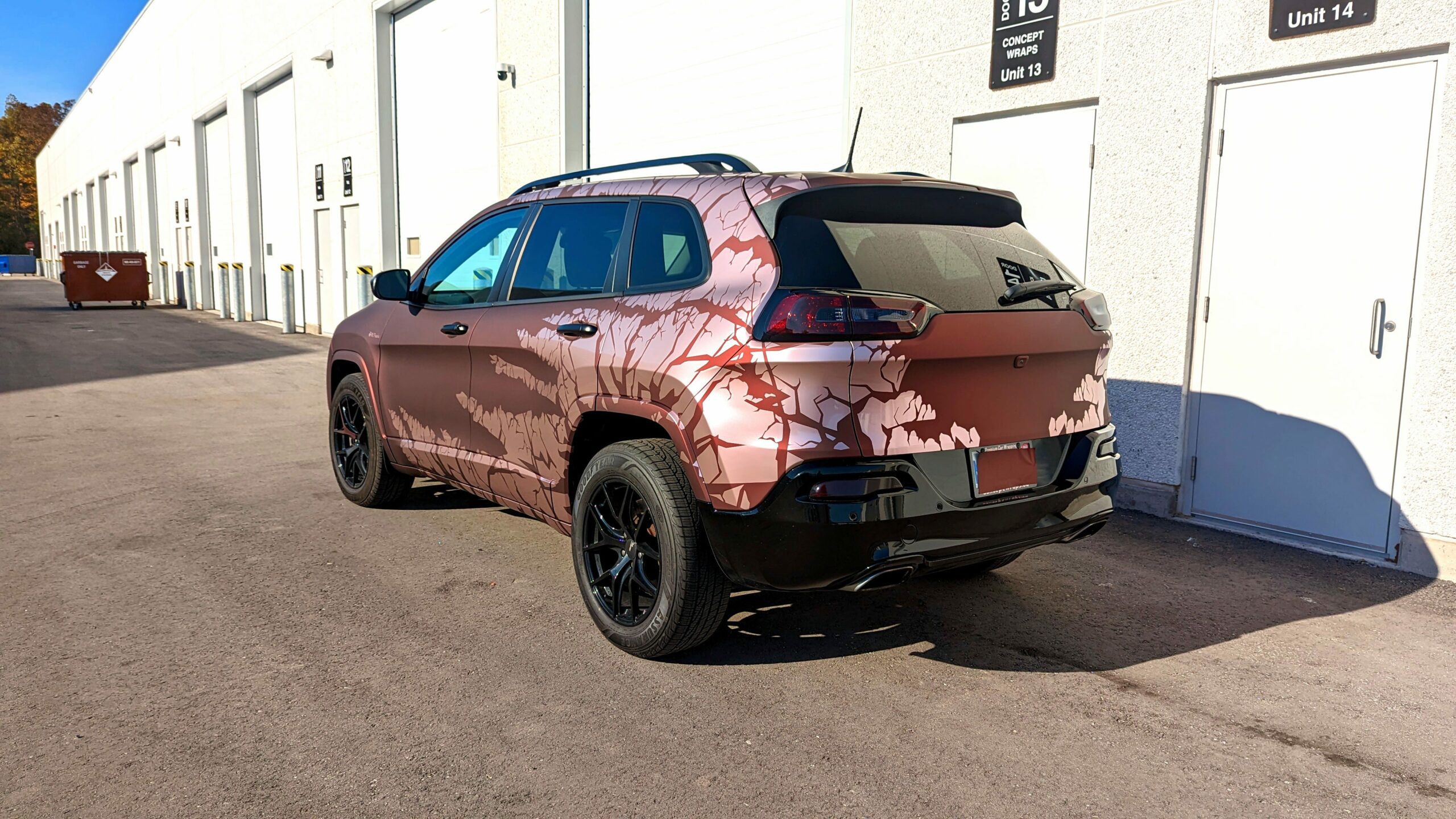 Jeep Grand Cherokee SRT Matte Iced Yellow Titanium - Concept Wraps