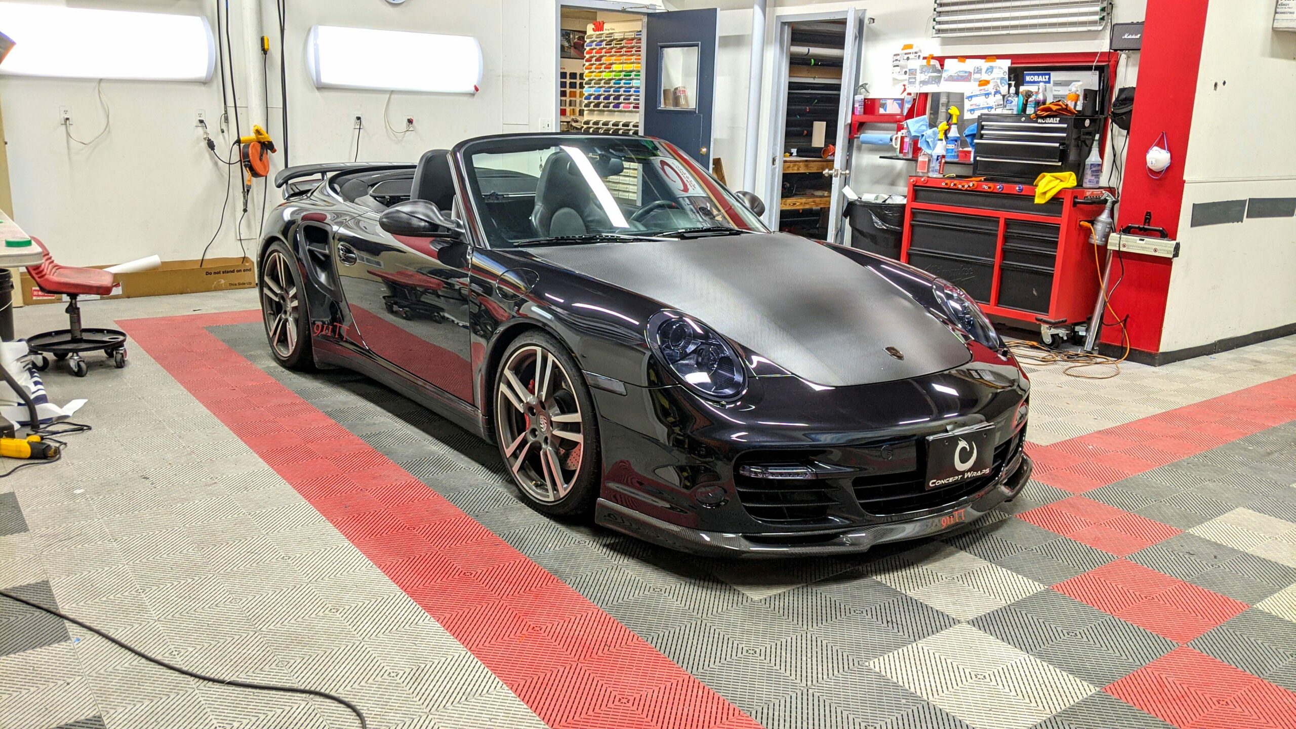Lamborghini Galardo Matte Black - Concept Wraps