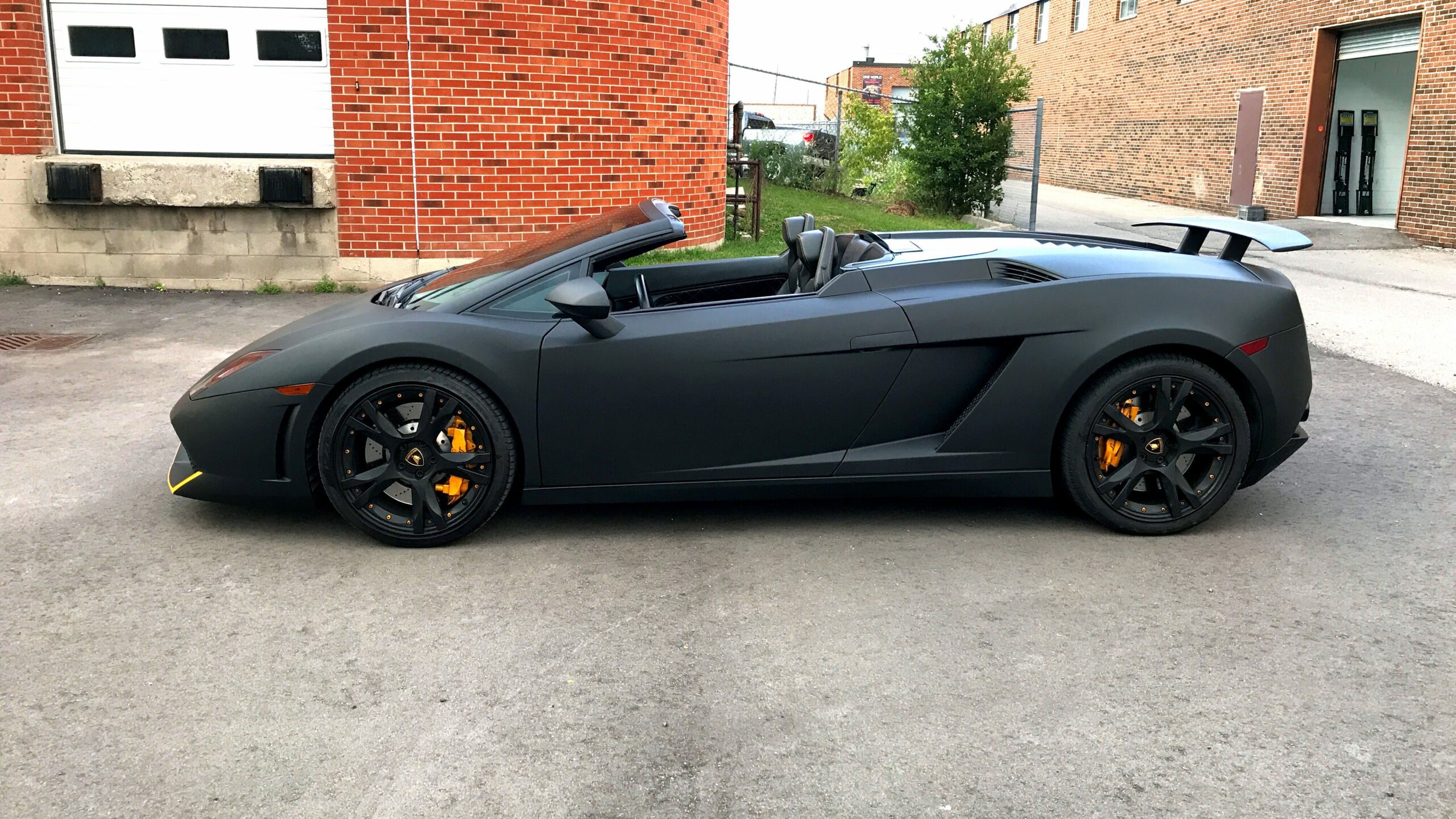 Lamborghini Galardo Matte Black - Concept Wraps