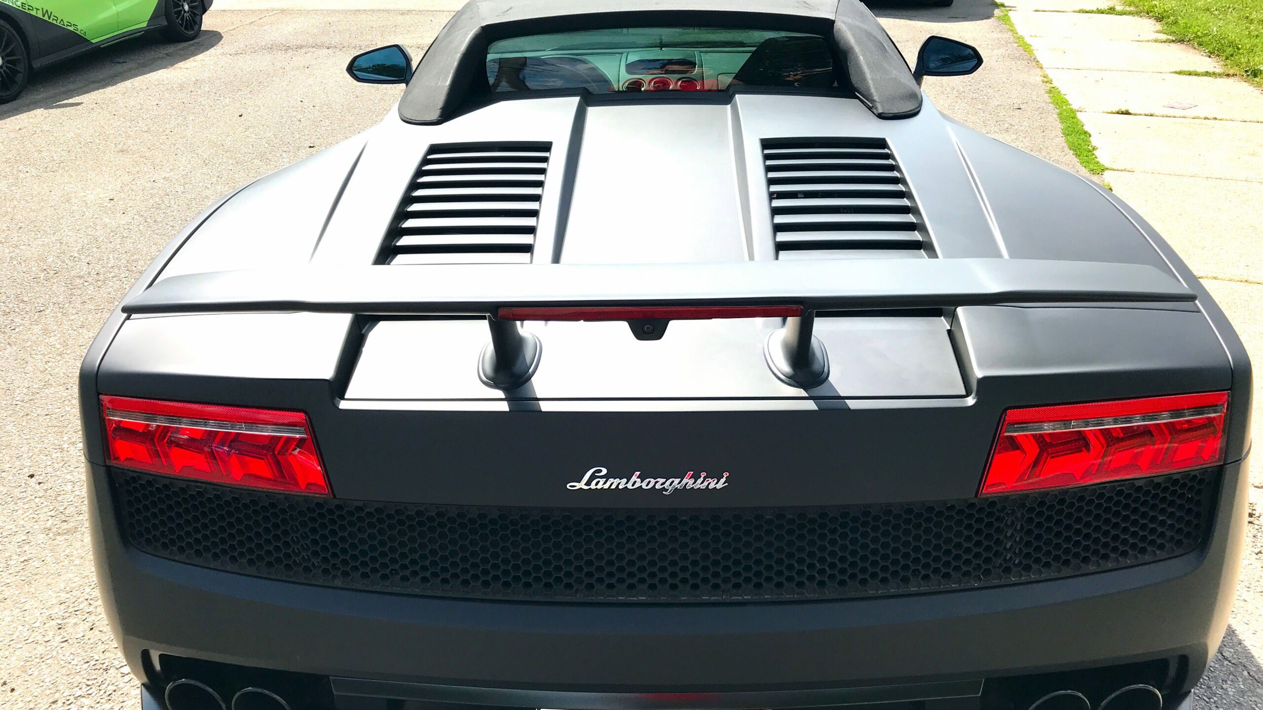 Lamborghini Galardo Matte Black - Concept Wraps