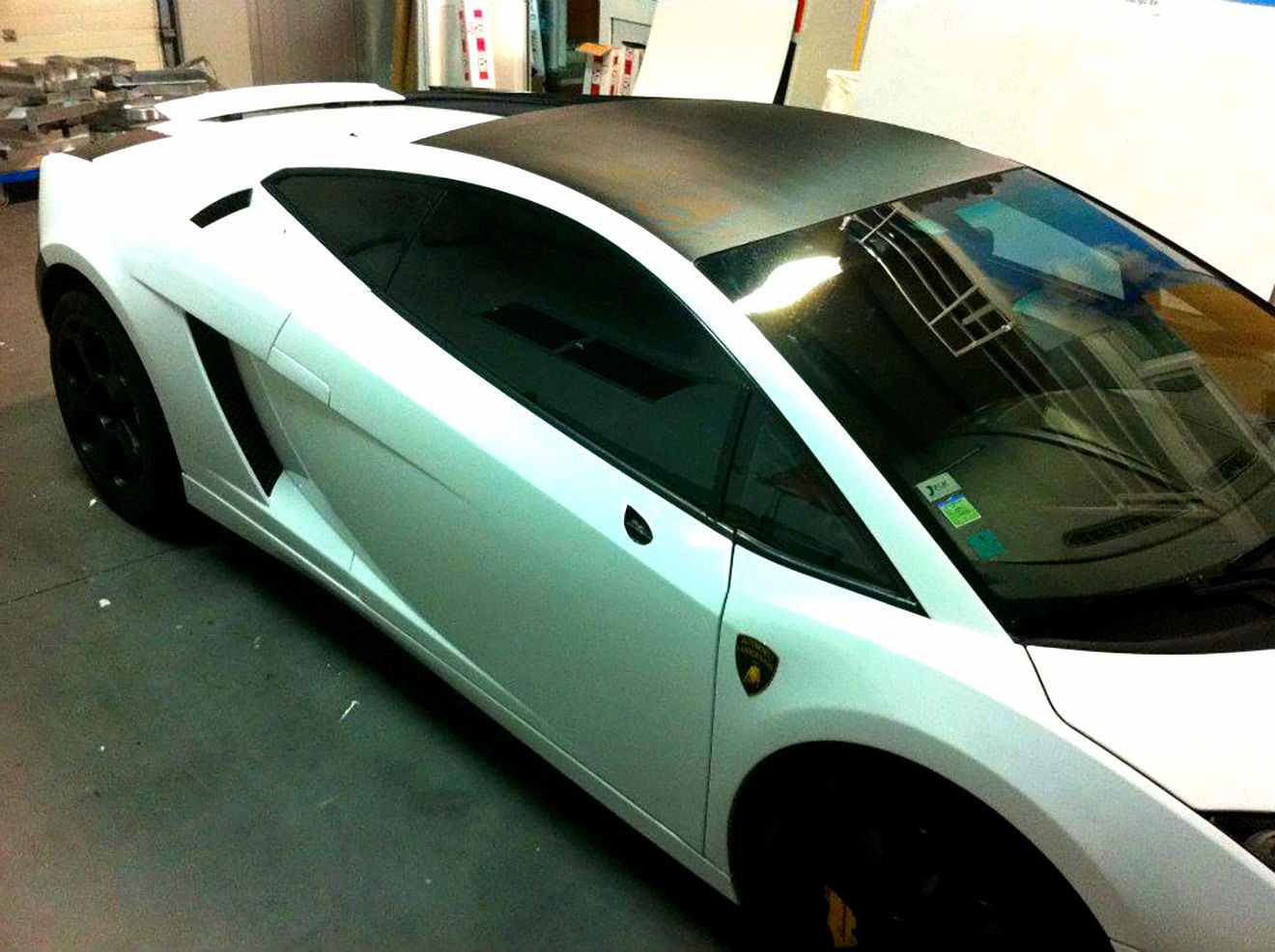 Lamborghini Gallardo Gloss White - Concept Wraps