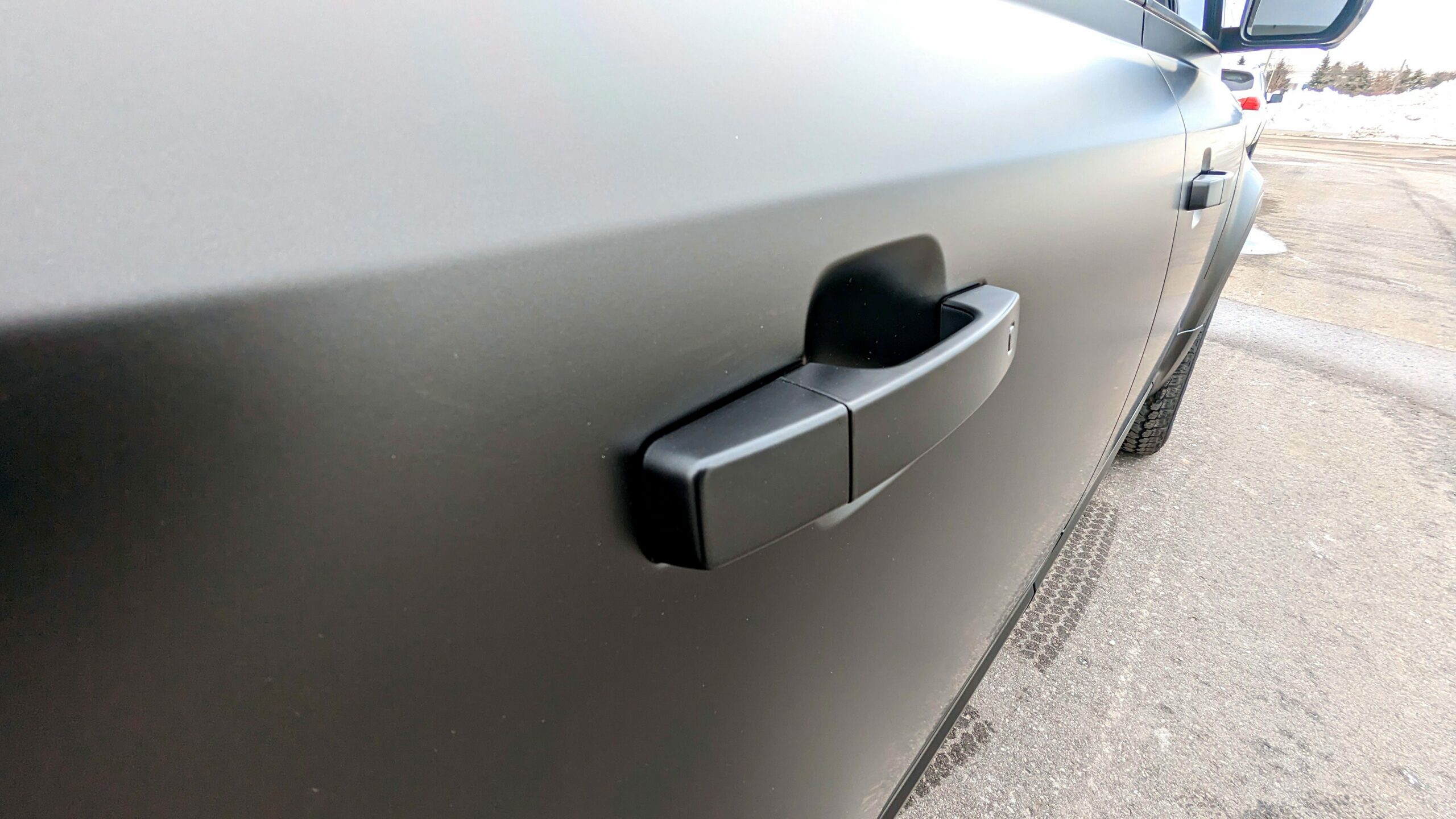 Land Rover Defender Matte Phantom Black - Concept Wraps