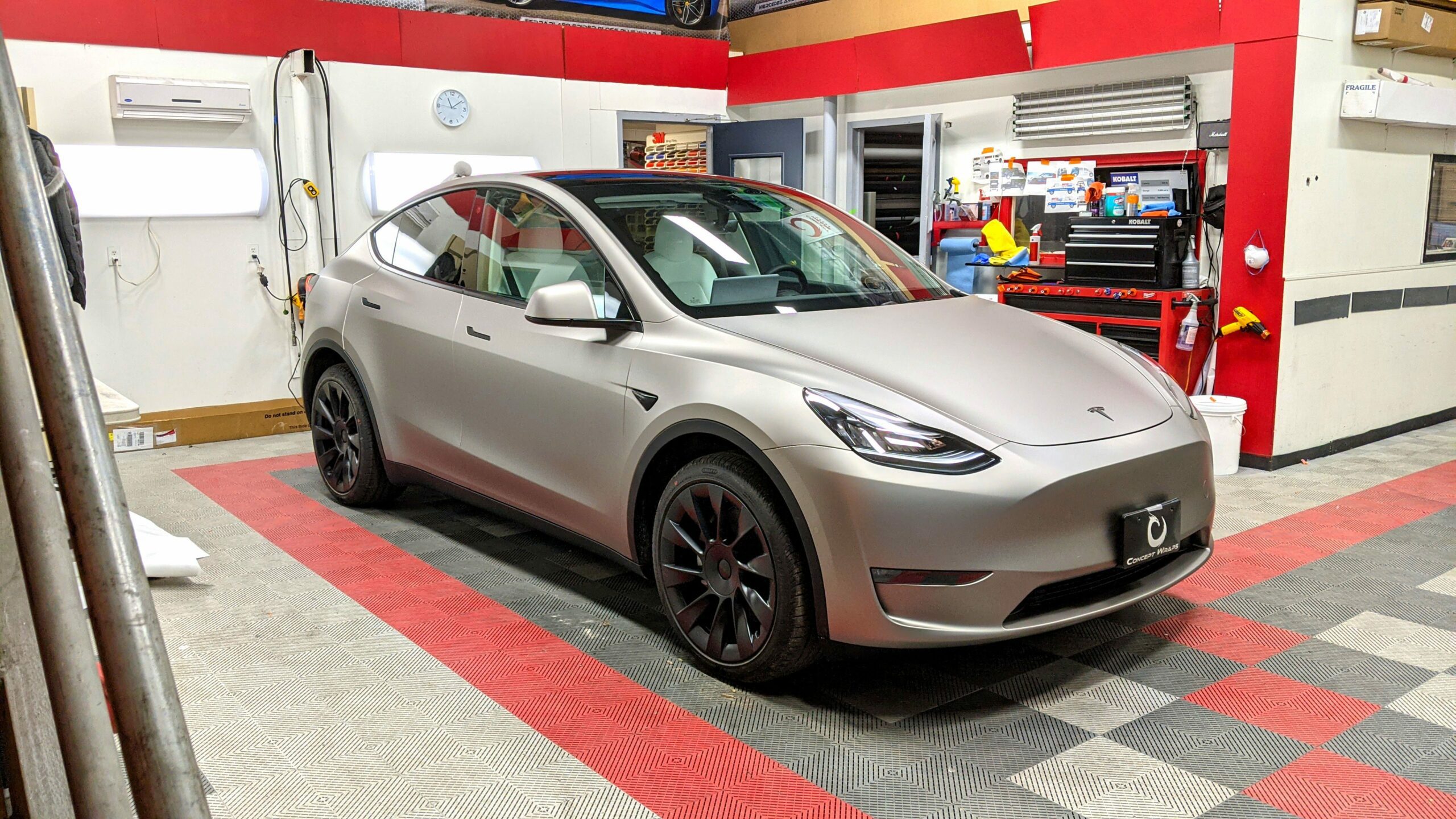 Macan Sky Blue - Concept Wraps