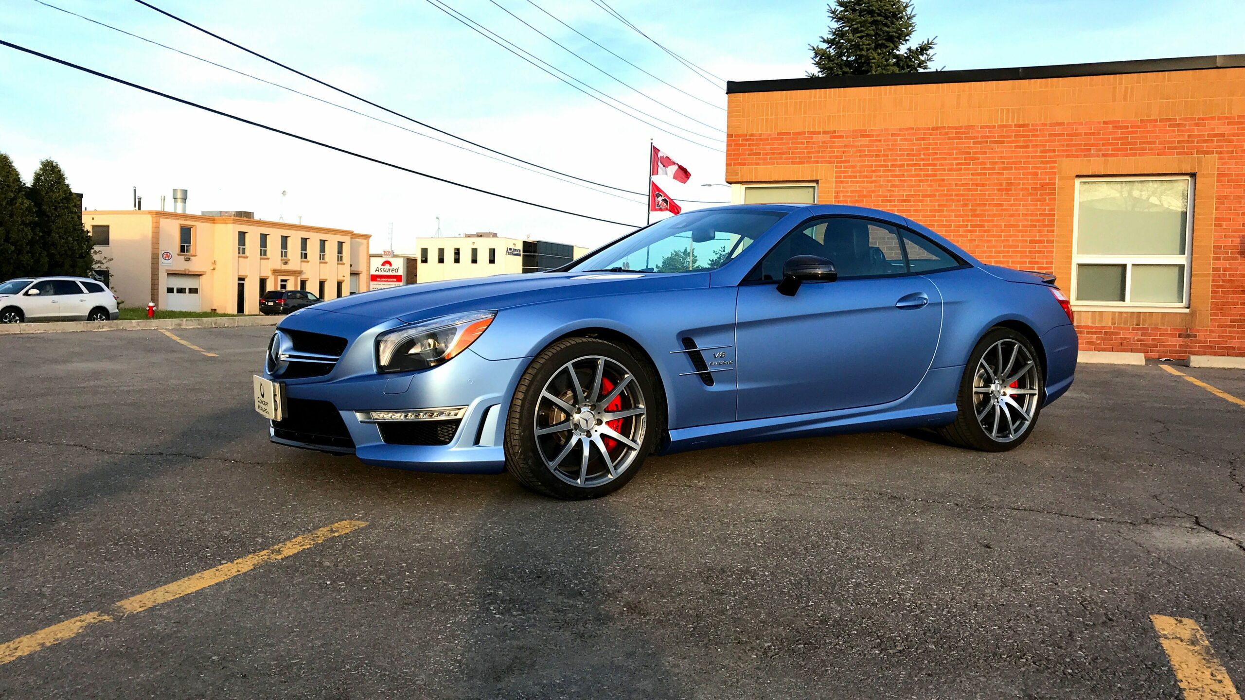 Mercedes-Benz C43 Matte Metallic Night Blue - Concept Wraps