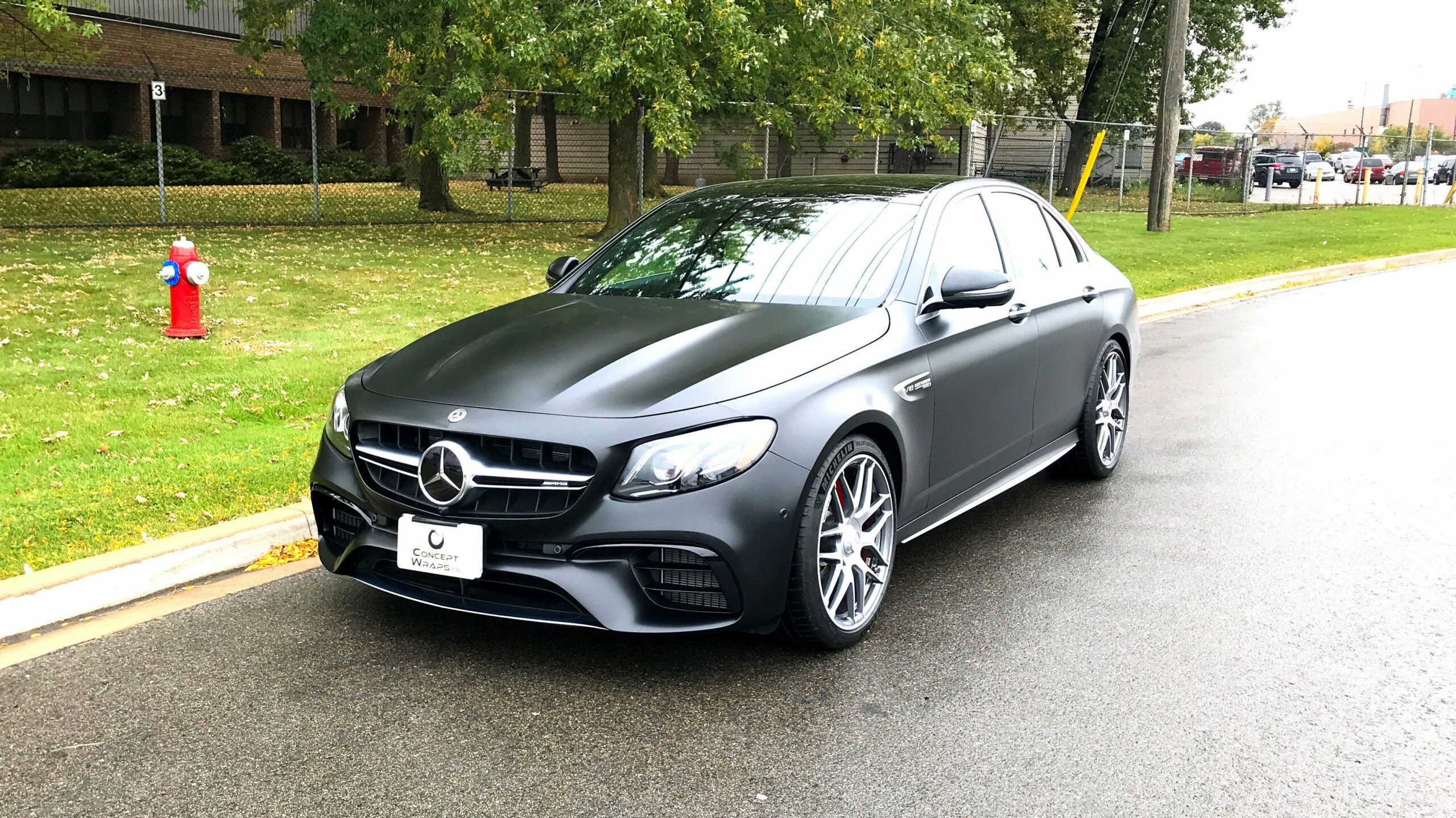 Mercedes-Benz E63s Stunning Orange - Concept Wraps