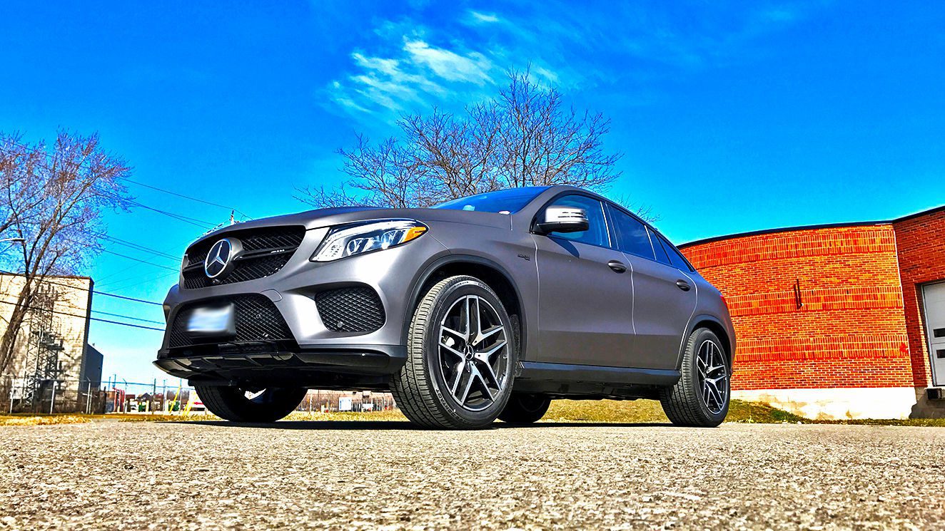 Mercedes-Benz GLE AMG Matte Charcoal Metallic - Concept Wraps